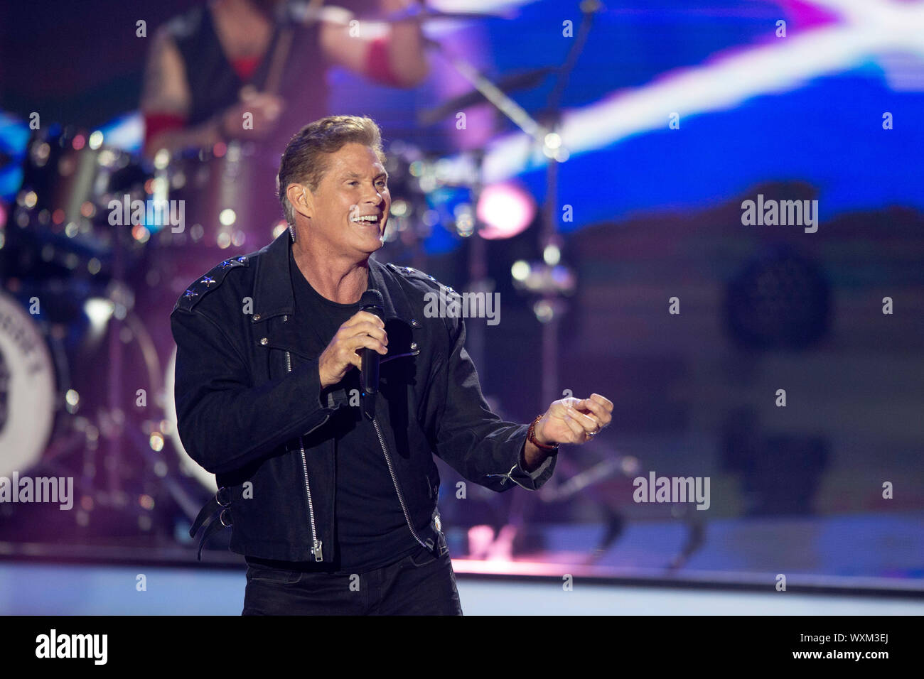 Hanover, Deutschland. 14th Sep, 2019. David HASSELHOFF, USA, singer and ...