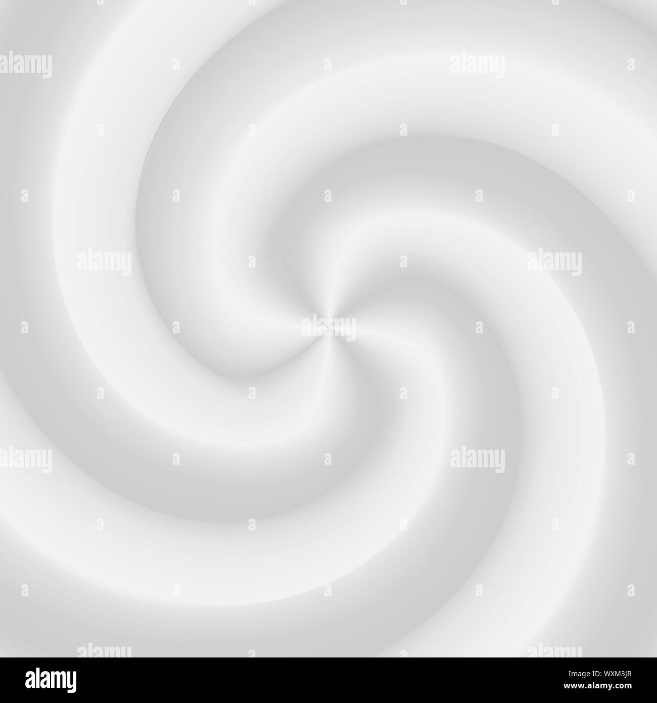 Vector yogurt or milk swirl background, white cosmetics cream product ...