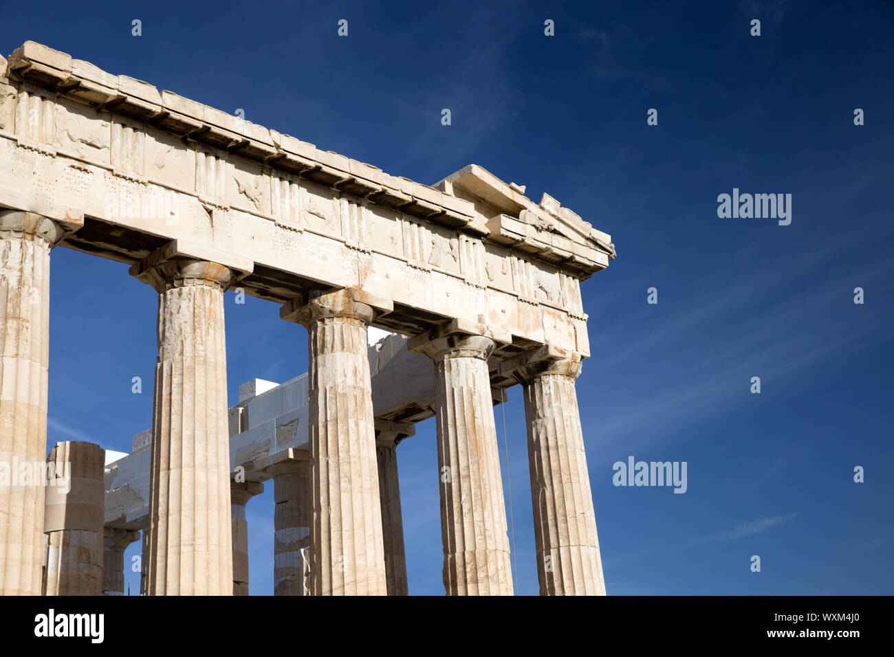 Damage of acropolis in athens hi-res stock photography and images - Alamy