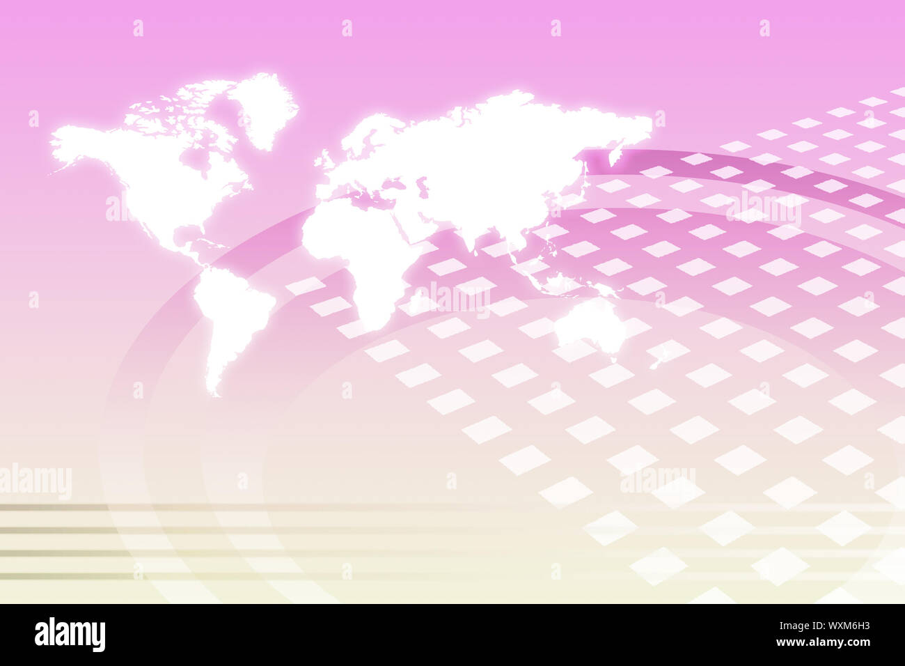 Corporate Worldwide Growth Abstract Background With Map Stock Photo - Alamy