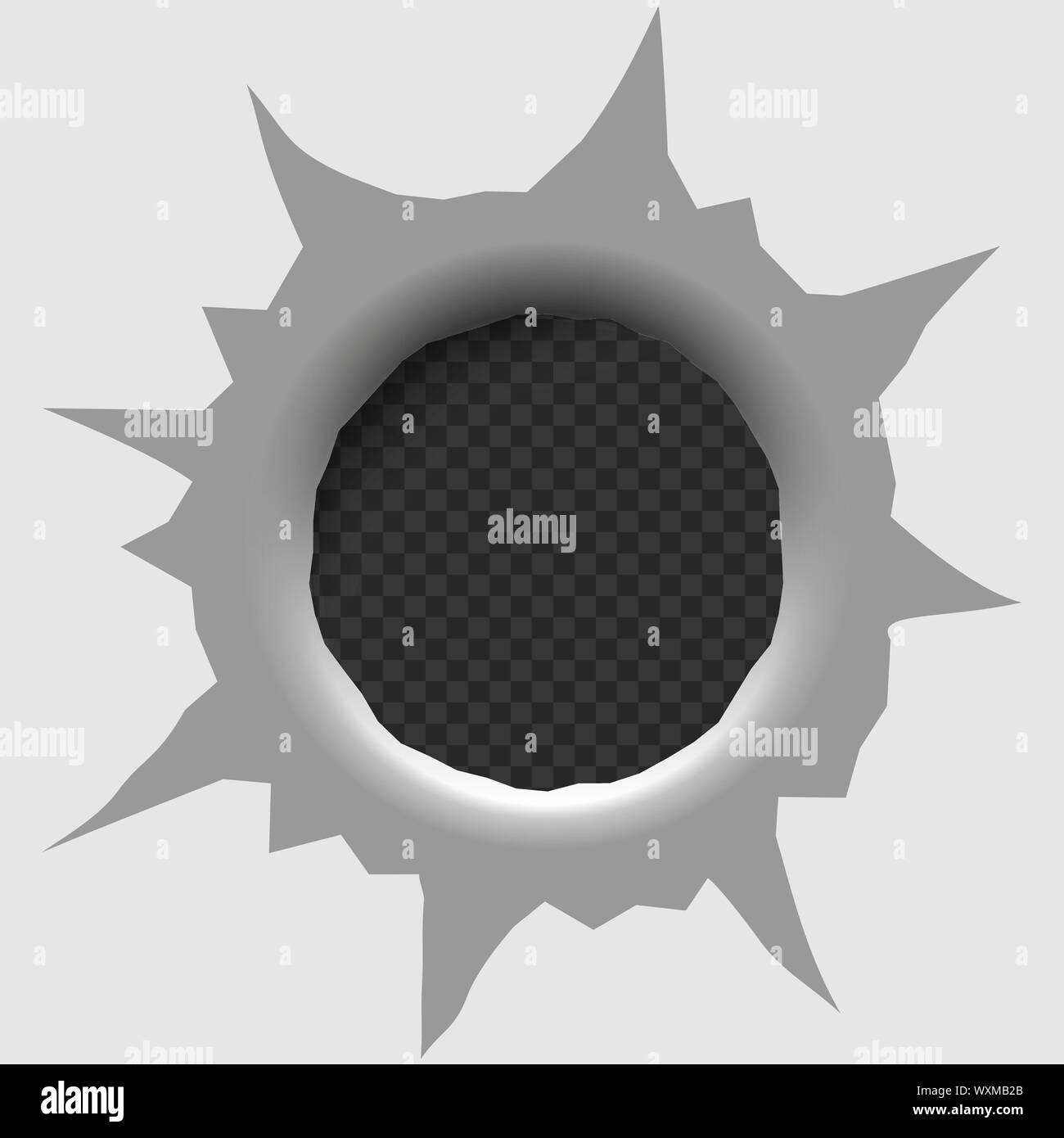 Bullet hole metal Black and White Stock Photos & Images - Alamy