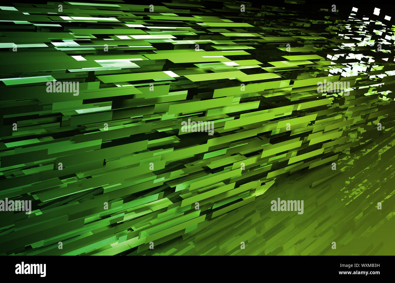 Digital Network with Fast Moving Data Packets Stock Photo - Alamy