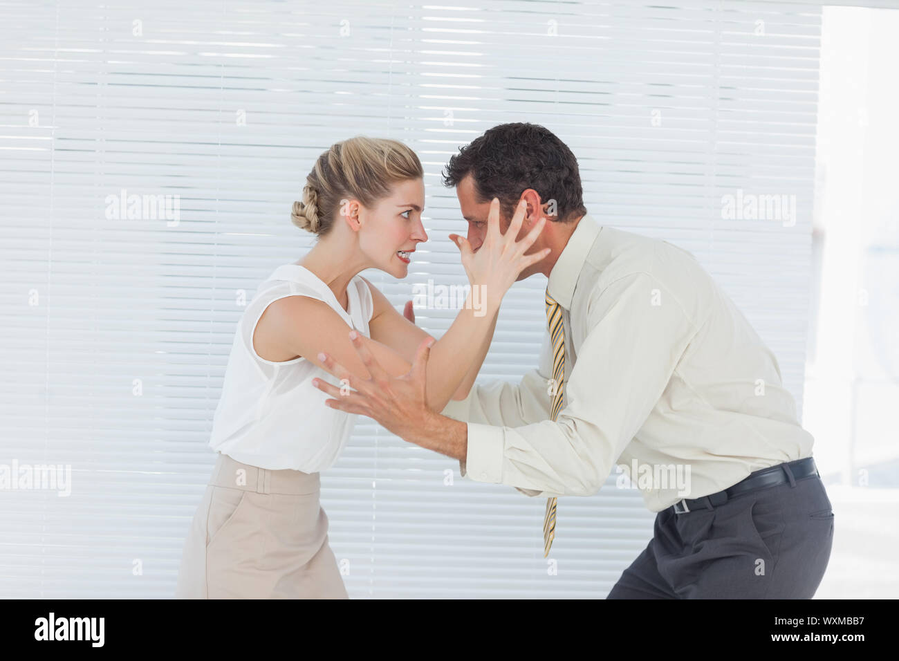 Heated argument hi-res stock photography and images - Alamy