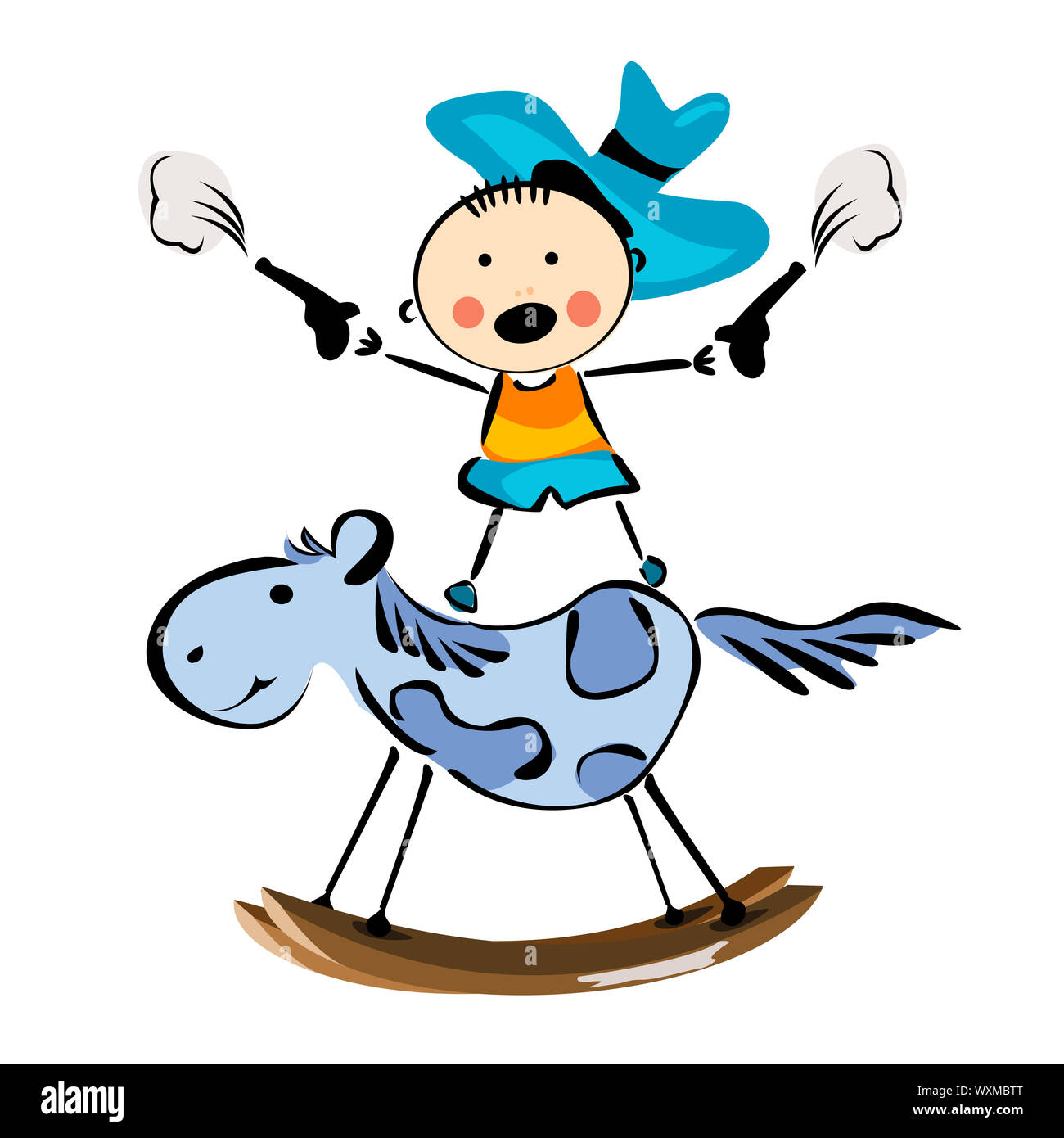 Little boy playing Stock Photo - Alamy