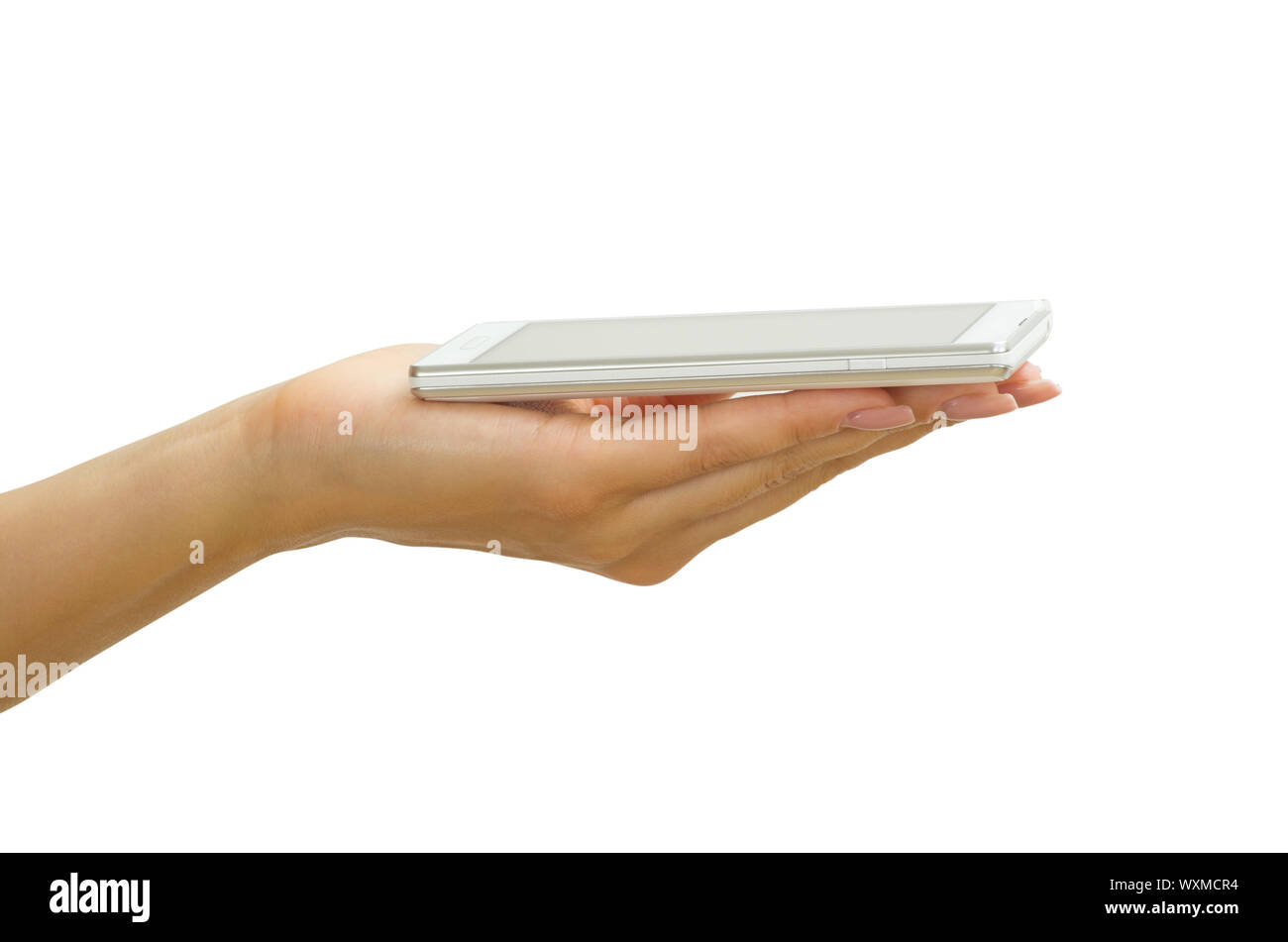 Focus media holding Cut Out Stock Images & Pictures - Alamy