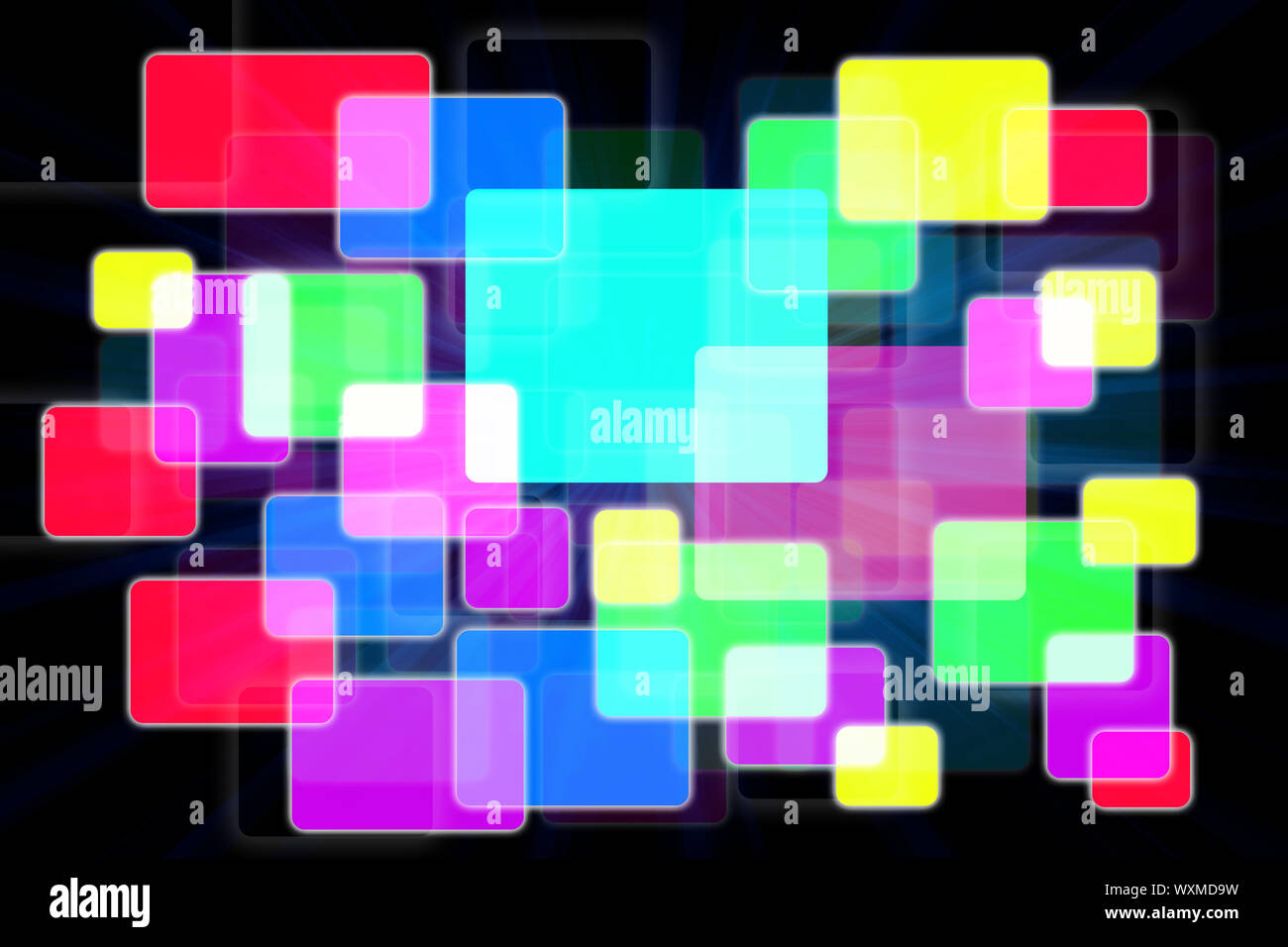 Shapes in abstratc colors as background Stock Photo - Alamy