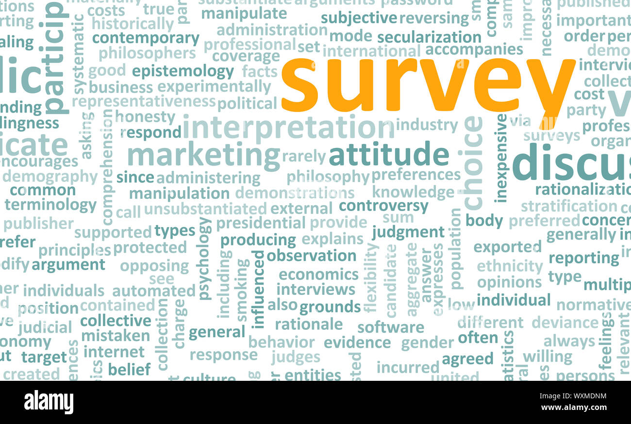 Public Survey Collection of Data on a Demographic Stock Photo - Alamy