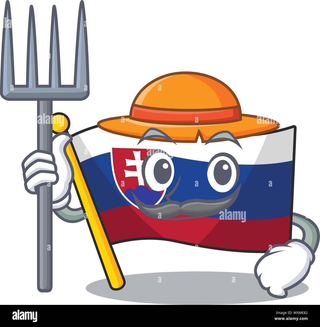 Farmer slovakia Stock Vector Images - Alamy