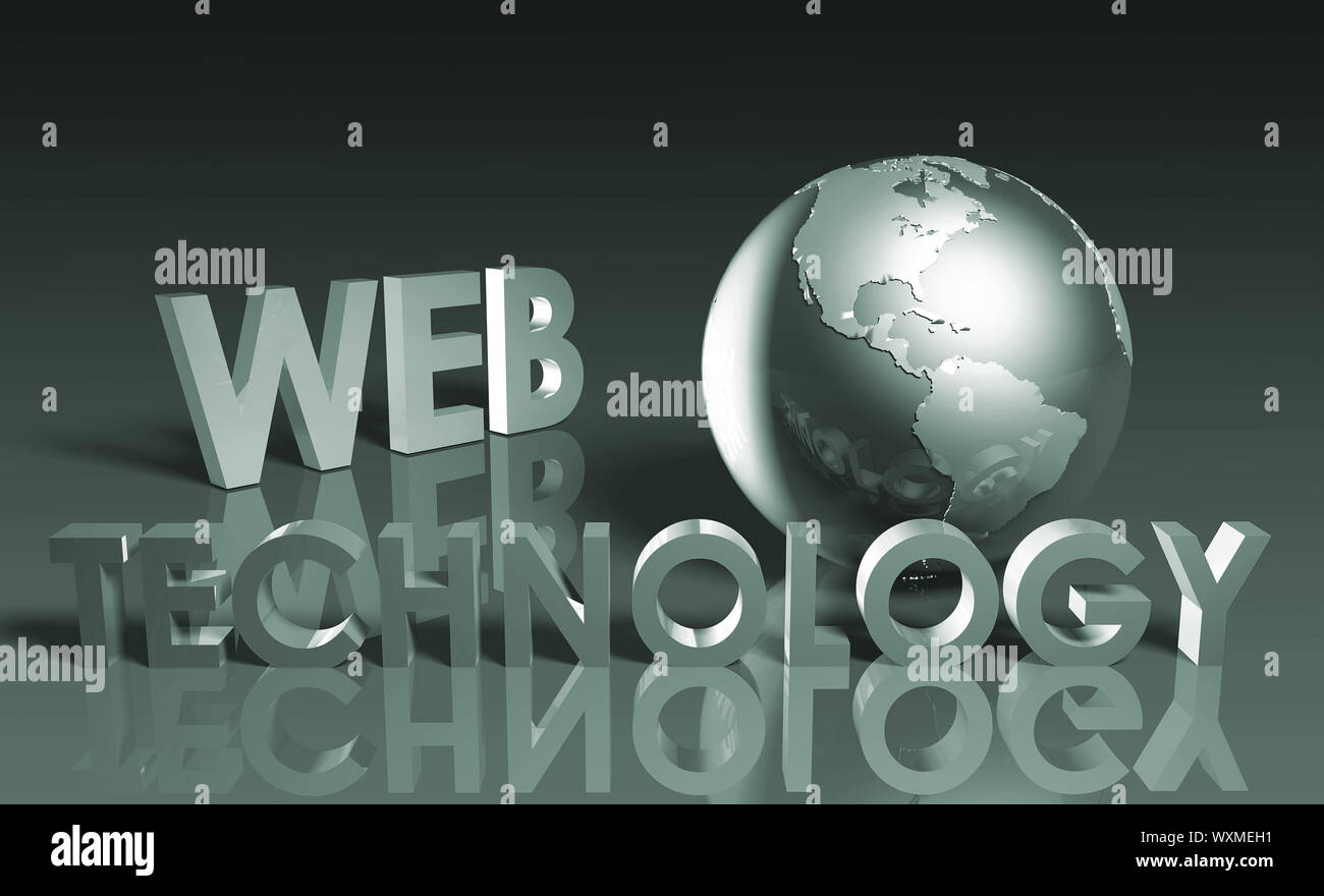 Web Technology Internet Abstract as a Concept Stock Photo - Alamy