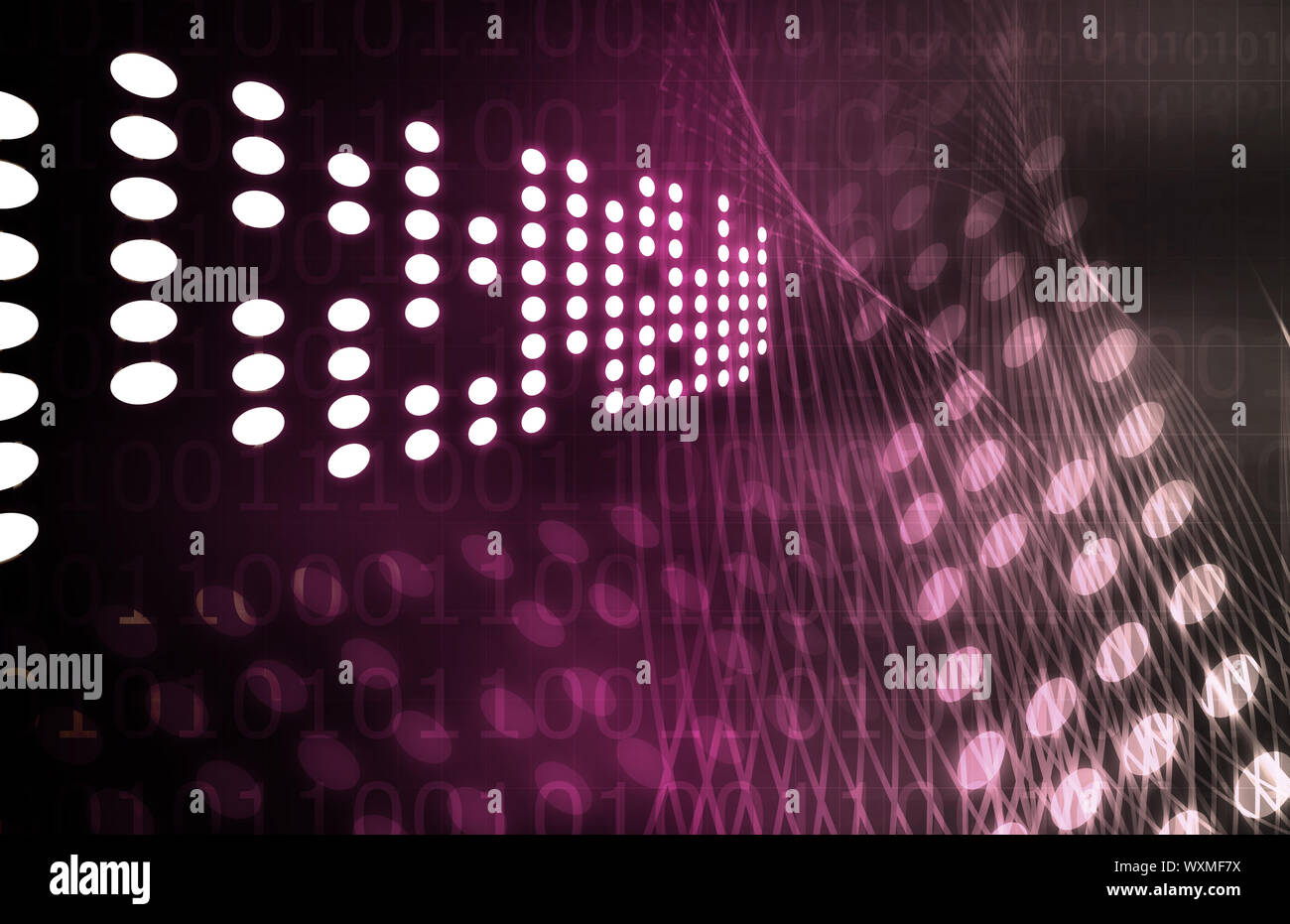 Information Technology Data Network as a System Stock Photo - Alamy