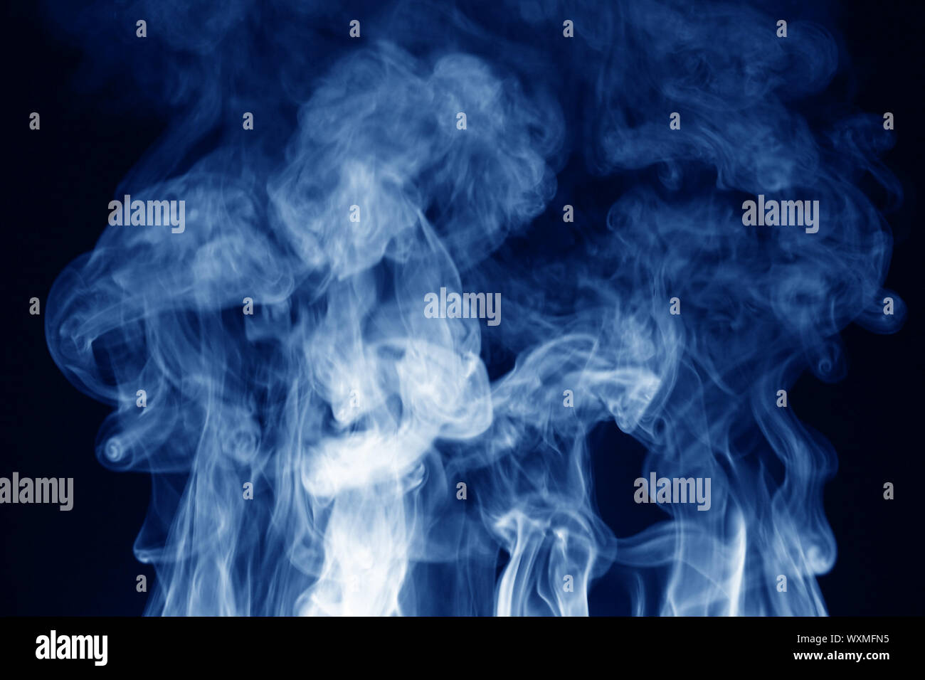 light smoke abstract background in dark Stock Photo - Alamy