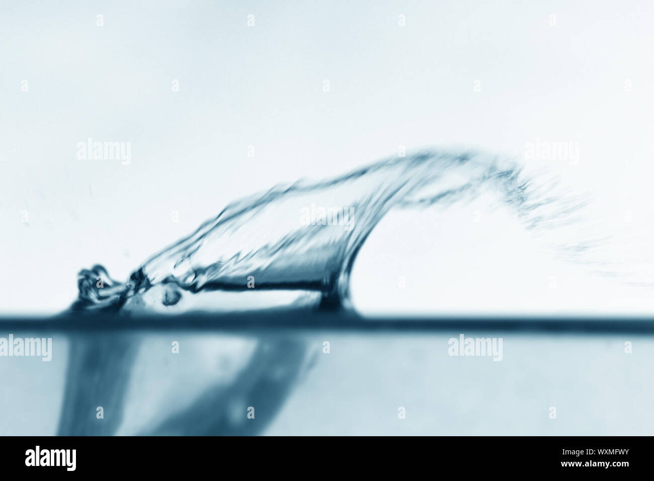 water splash close-up aqua backgrounds Stock Photo - Alamy