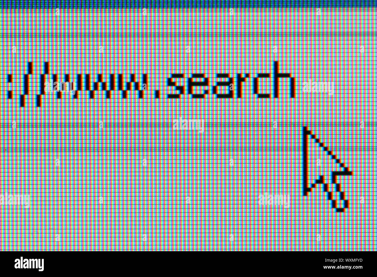 Computer cursor box hi-res stock photography and images - Alamy