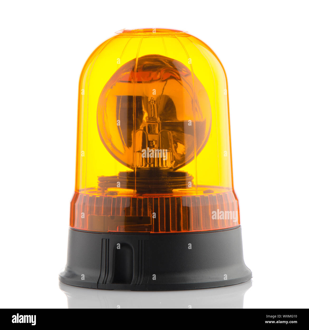 Orange flashing beacon hi-res stock photography and images - Alamy