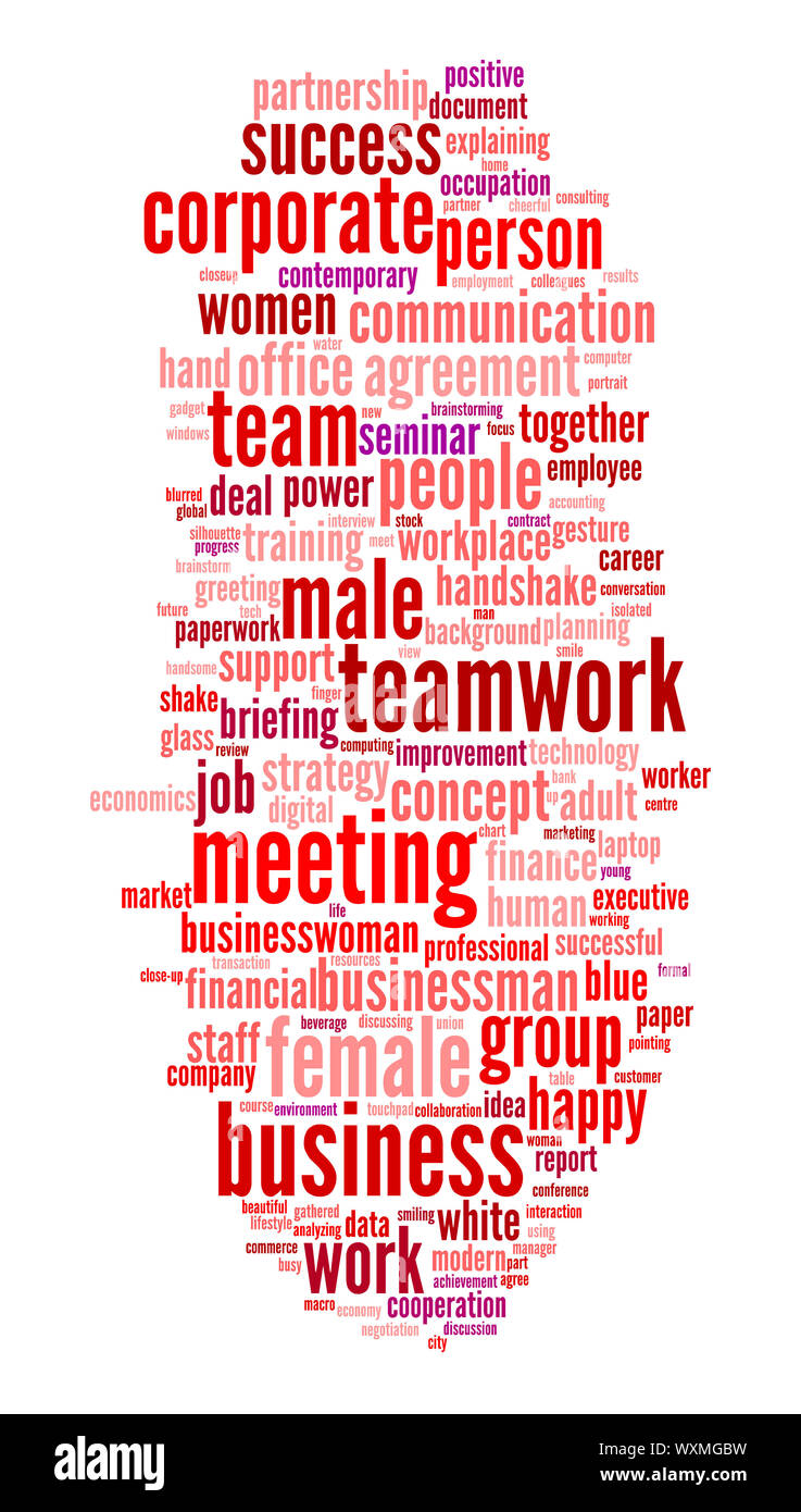 An image of nice Business text cloud Stock Photo - Alamy