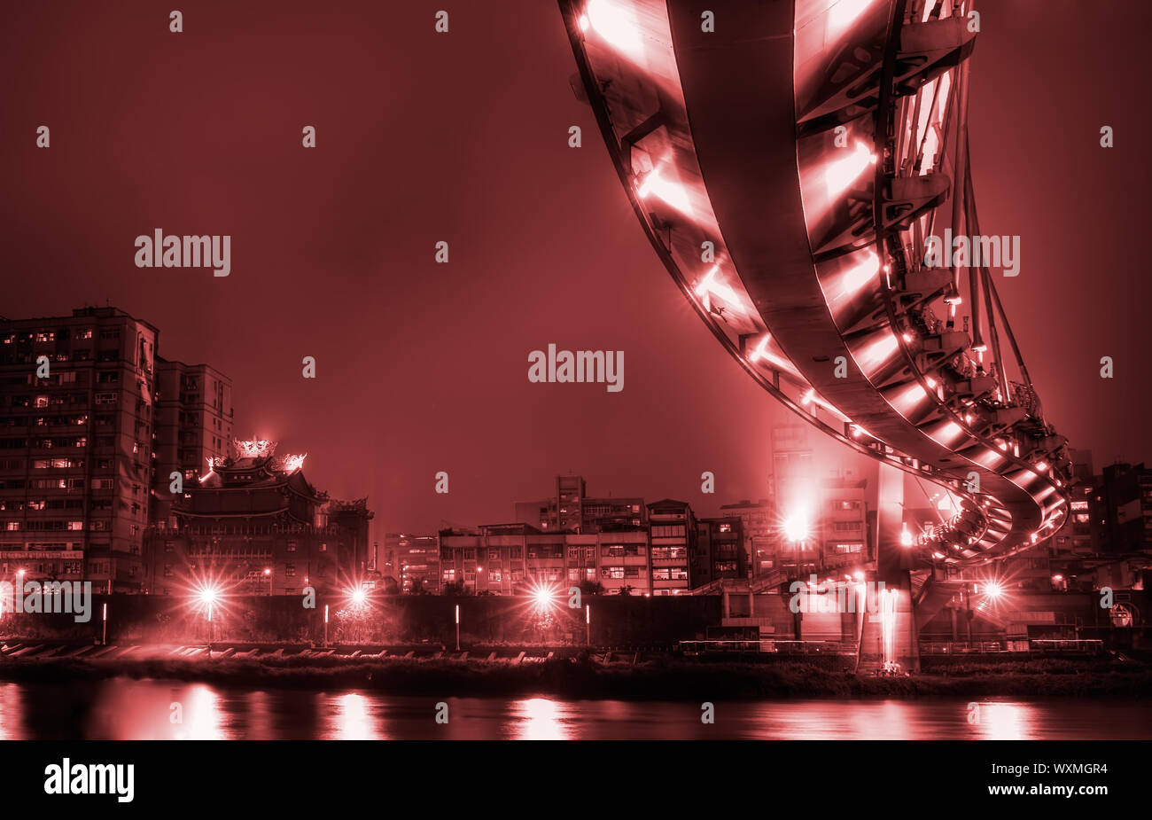 It is a very beautiful and colorful bridge Stock Photo - Alamy