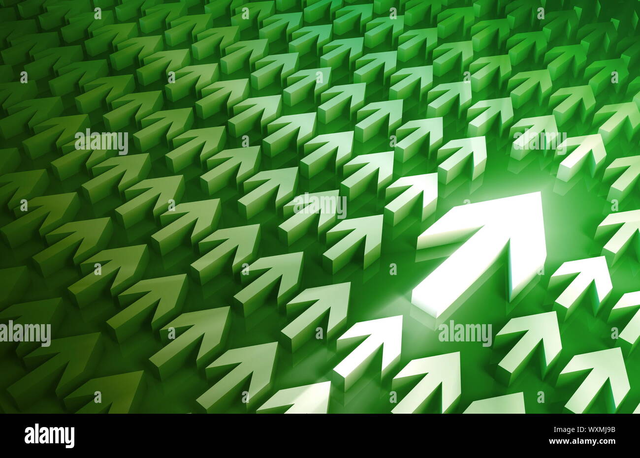 Business Growth as a Abstract Presentation Art Stock Photo - Alamy