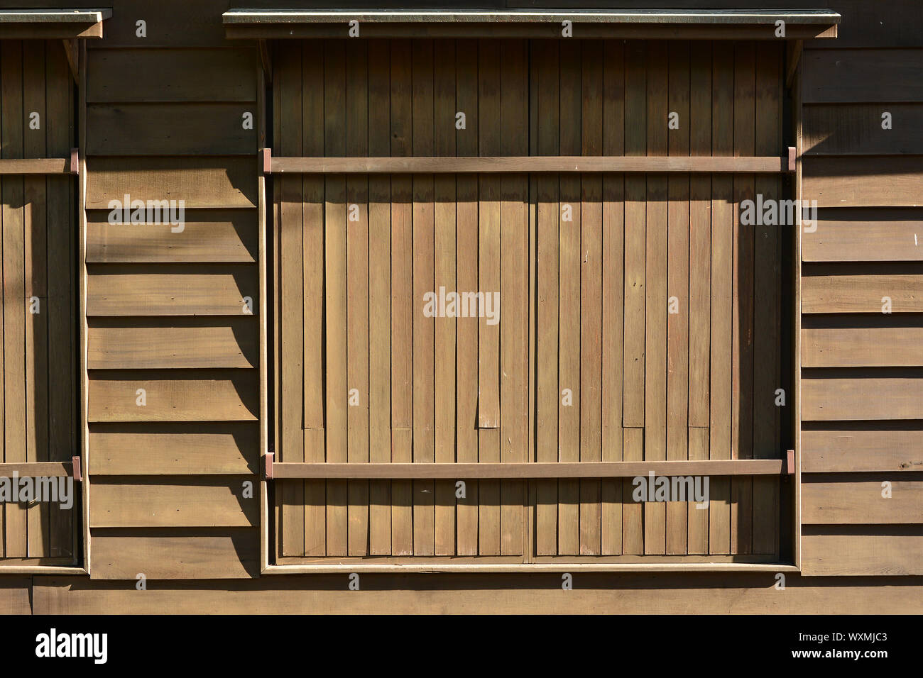 Traditional wooden house, Taiwan, Asia Stock Photo - Alamy
