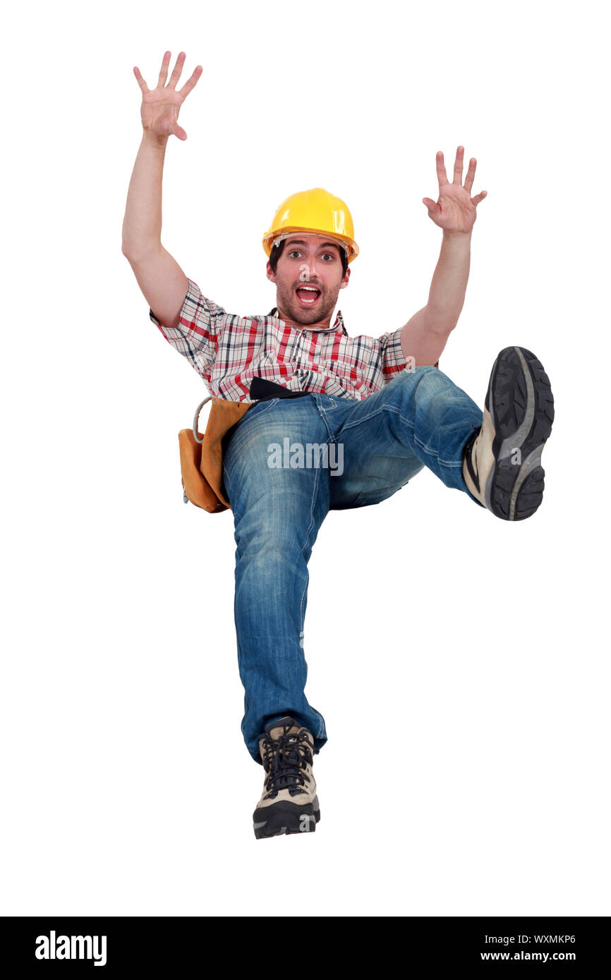 Person slipping over hi-res stock photography and images - Alamy