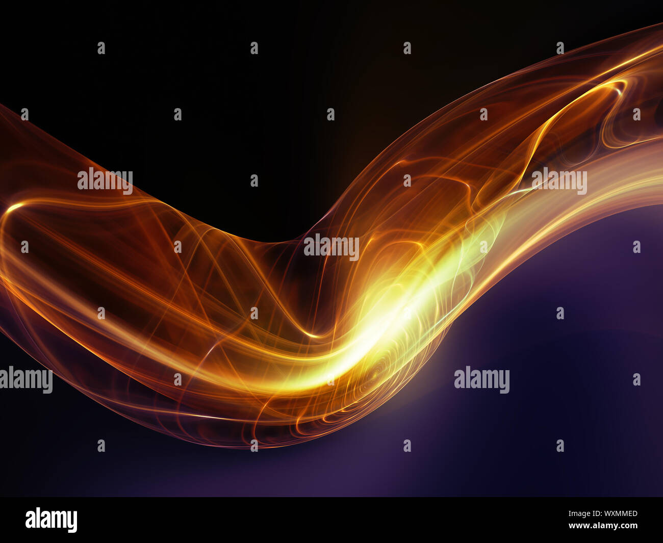Fractal Wave series. Creative arrangement of fractal sine waves and ...
