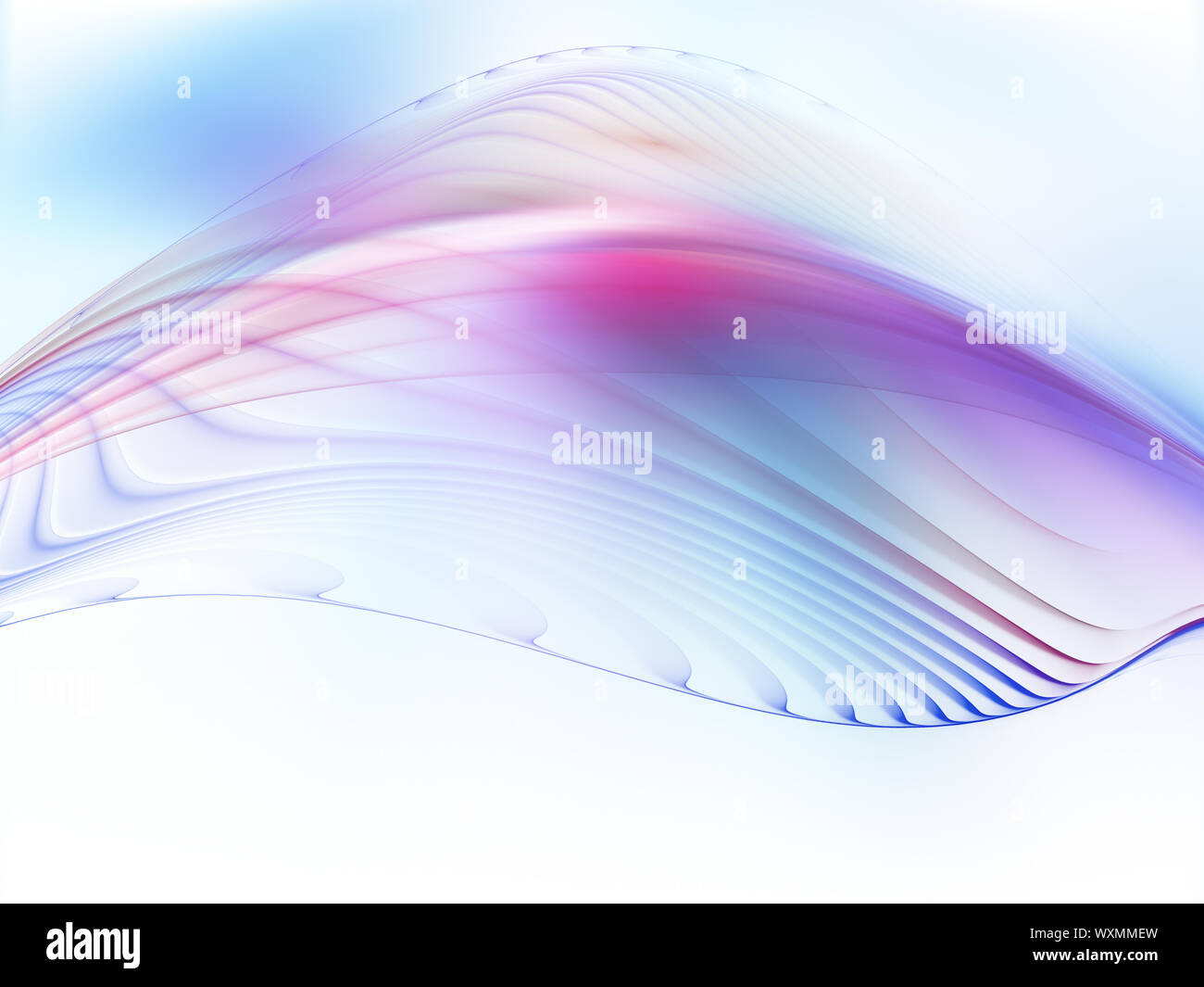 Fractal Wave series. Background design of fractal sine waves and color ...