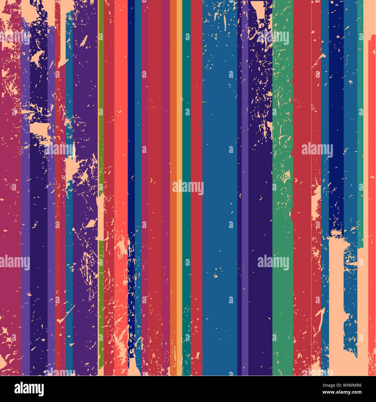 Seamless retro stripes pattern with stylish colors Stock Photo - Alamy