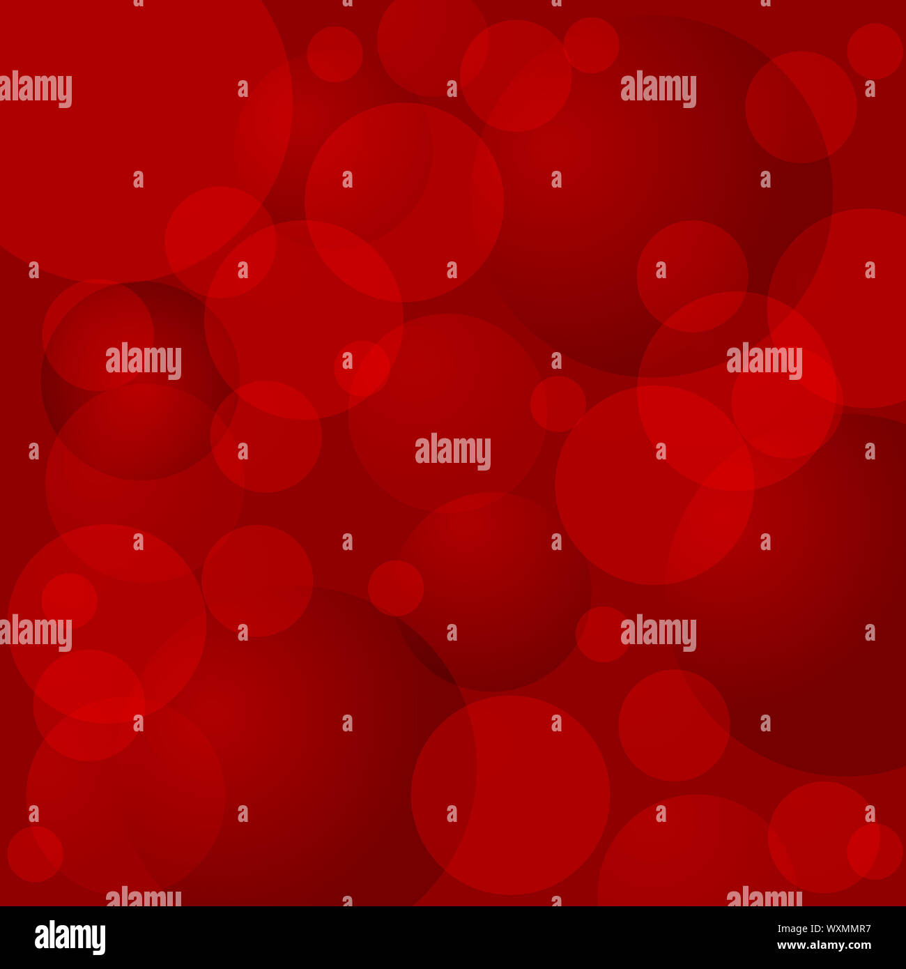 Background with red circles Stock Photo - Alamy
