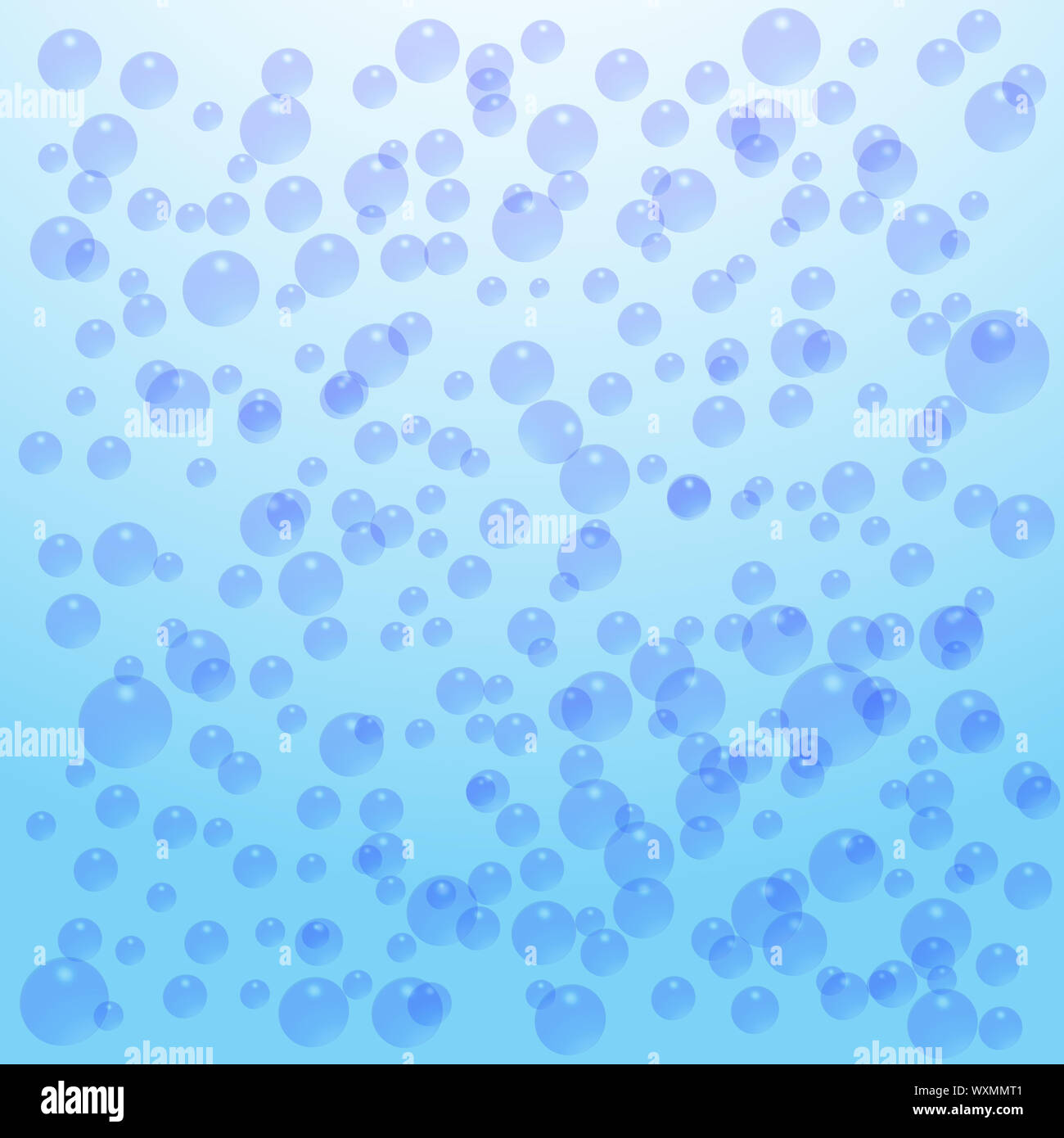 Water bubbles background, design for print Stock Photo - Alamy