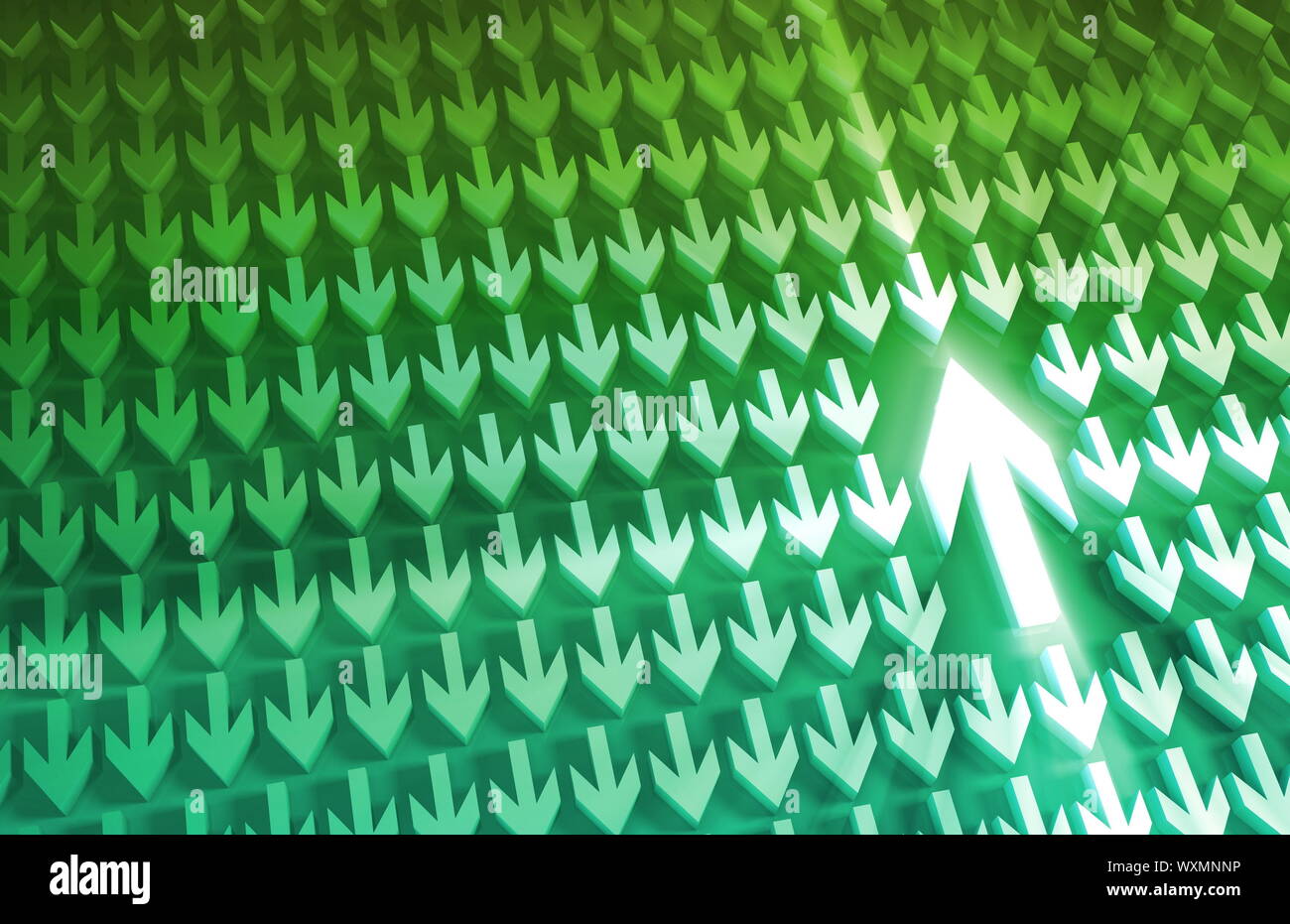 Original Idea Product or Resourceful Employee Art Stock Photo - Alamy