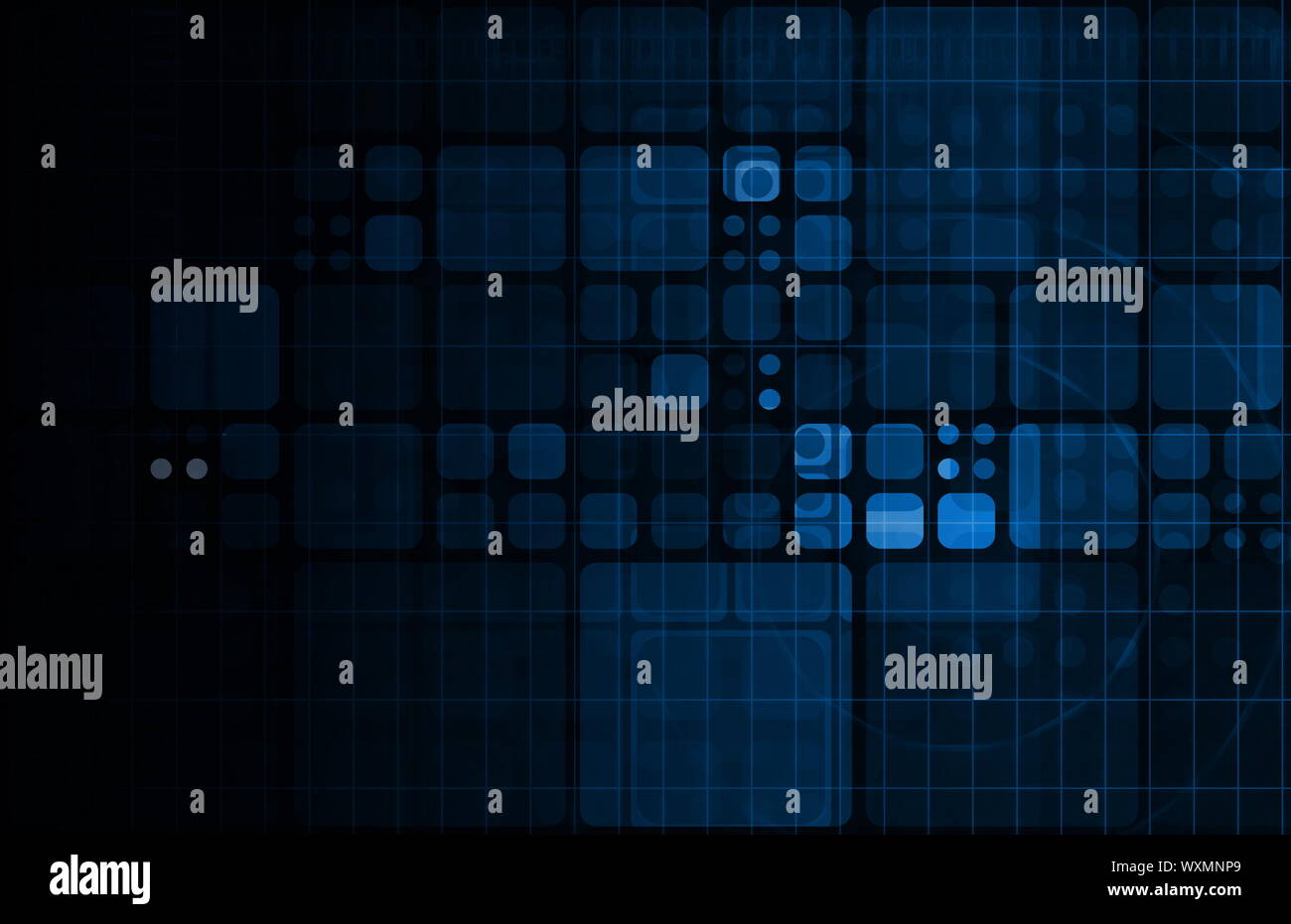 Telecommunications Mobile Data Grid as a Concept Stock Photo - Alamy