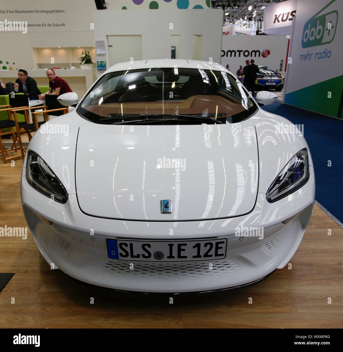 Frankfurt, Germany. 12th Sep, 2019. An ISDERA Commendatore GT electric ...
