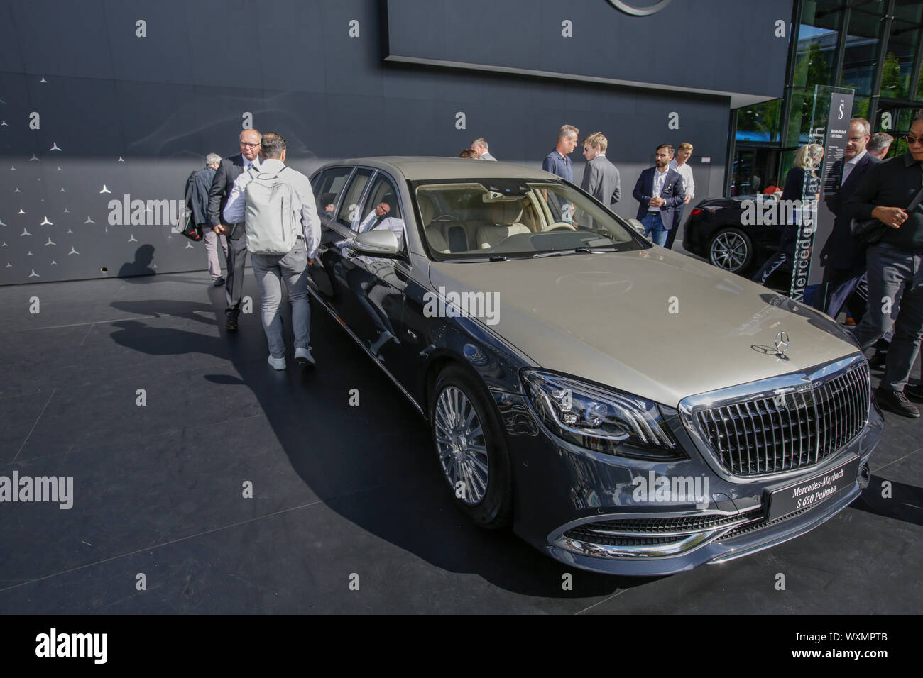 Frankfurt, Germany. 12th Sep, 2019. Mercedes-Maybach, an automotive ...