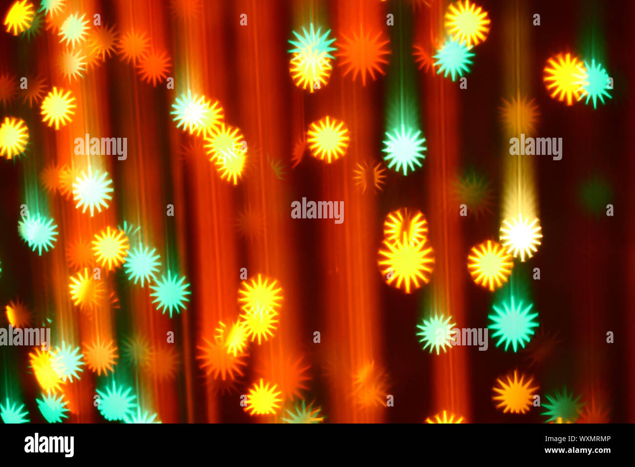 abstract disco colored stars motion background Stock Photo - Alamy