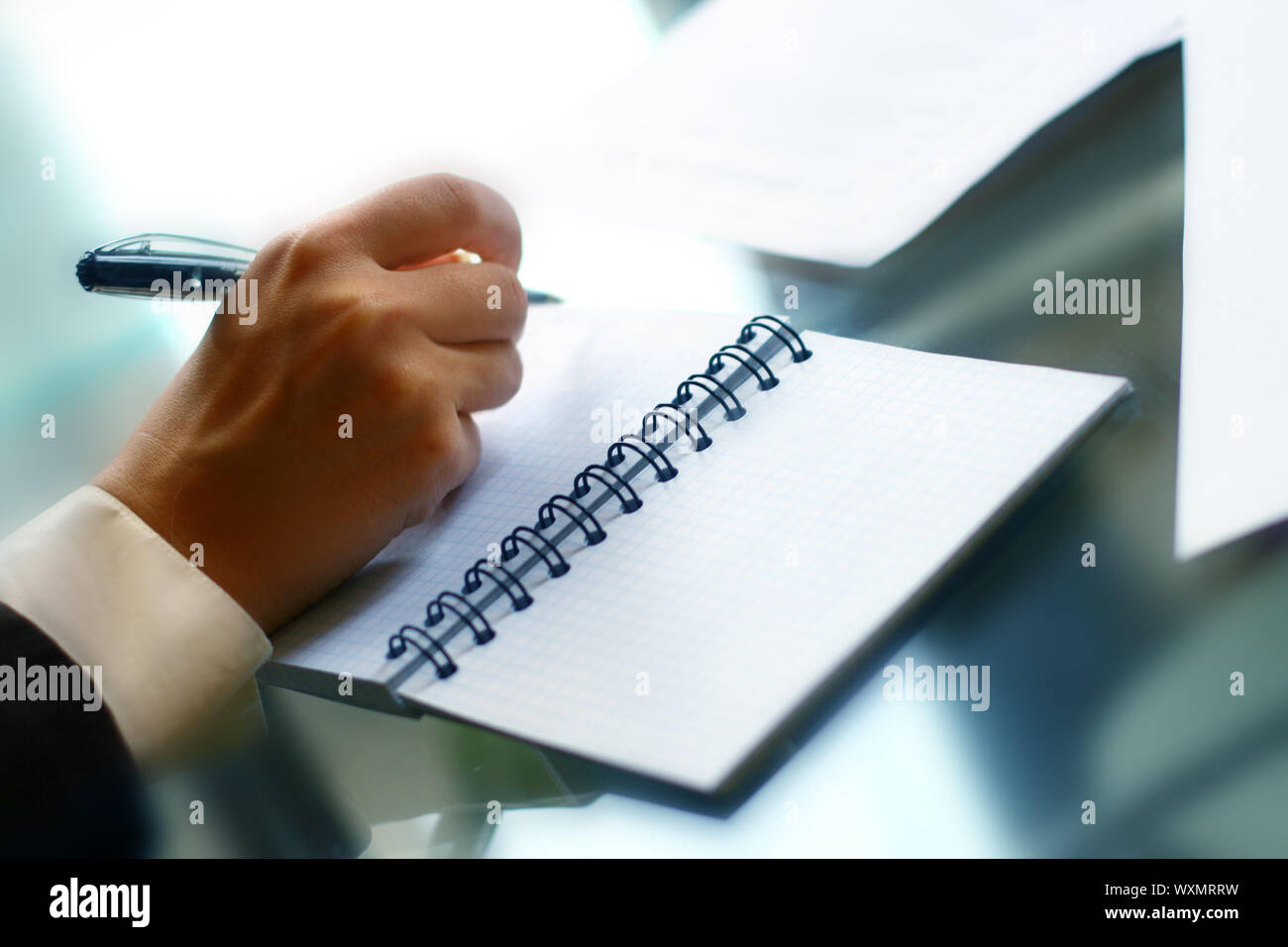Shorthand note hi-res stock photography and images - Alamy