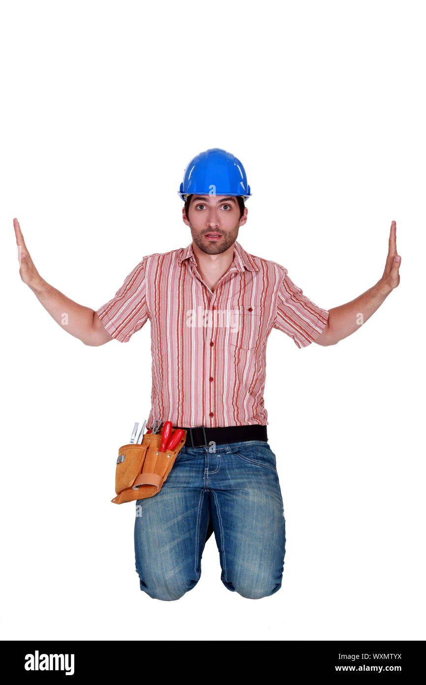 Trapped construction worker hi-res stock photography and images - Alamy