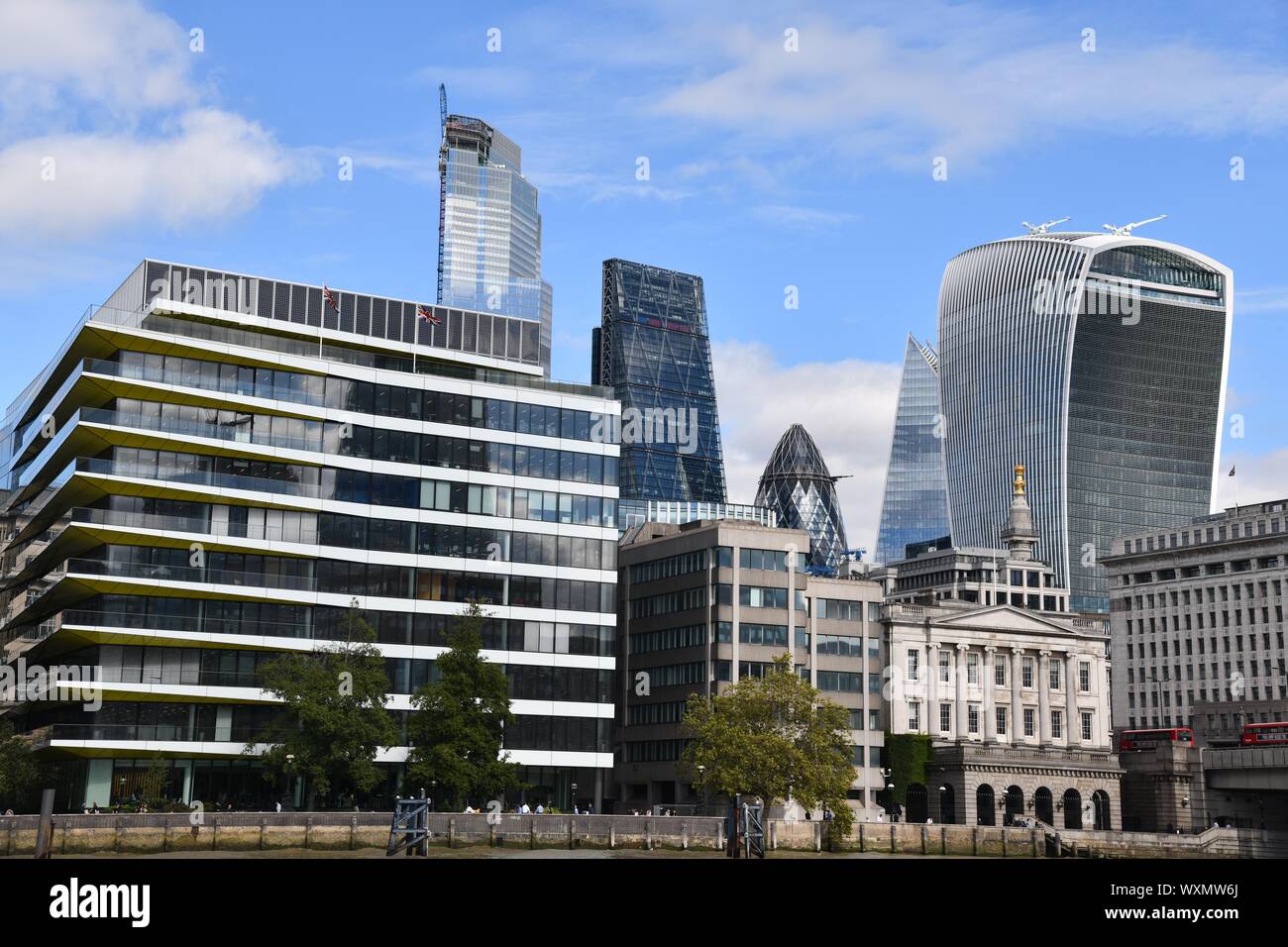 Modern Architecture, city of london, UK Stock Photo - Alamy