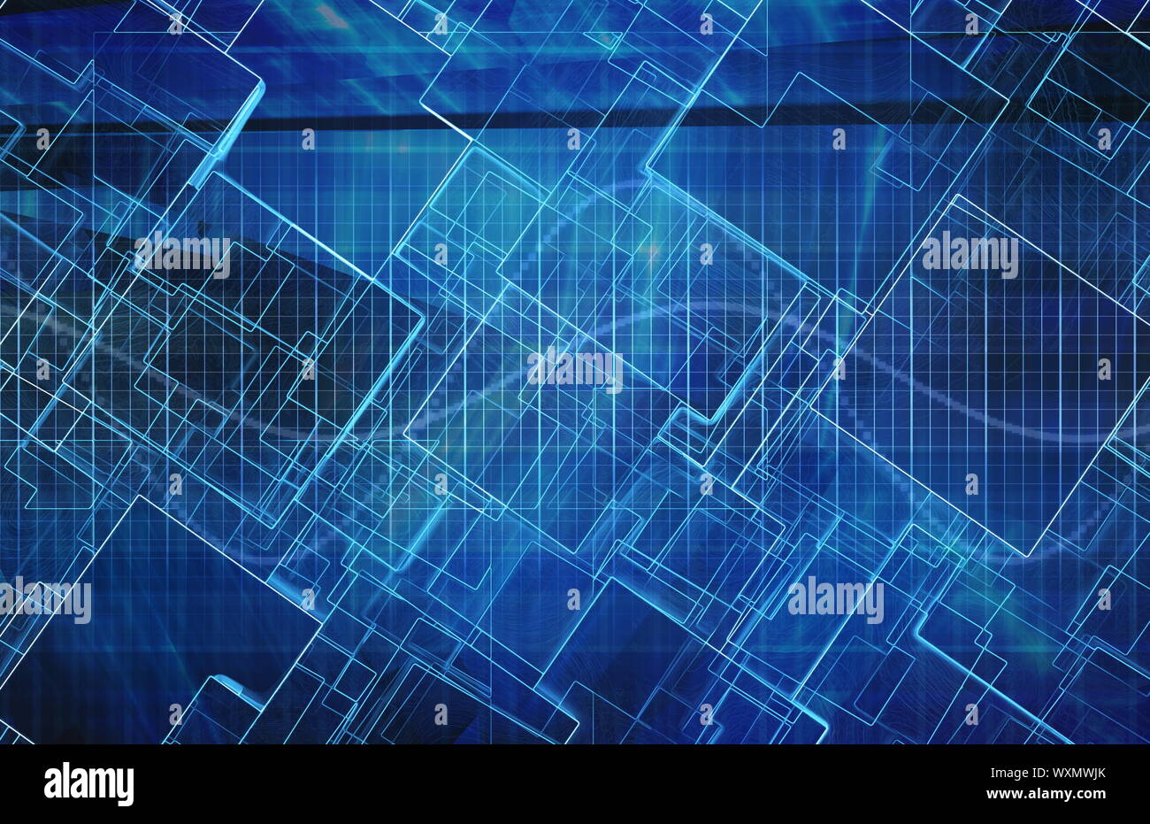 Digital Communication on the Internet with Data Stock Photo - Alamy