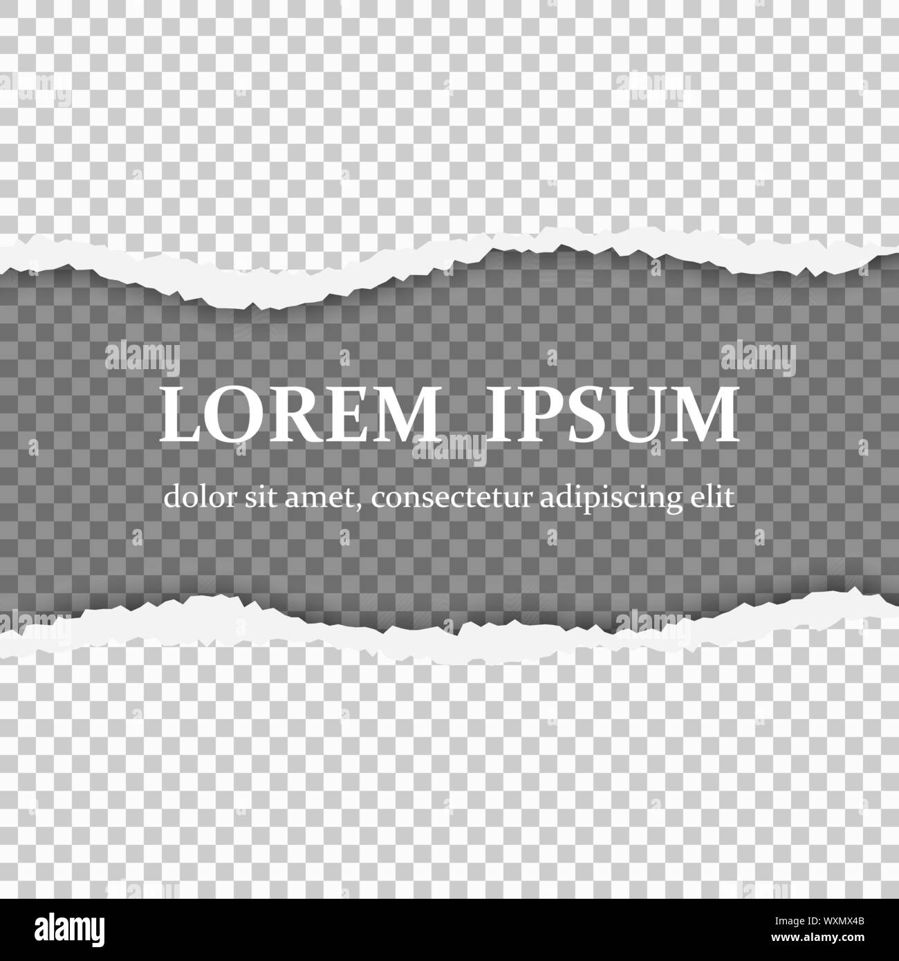 Ripped hole fabric Stock Vector Images - Alamy