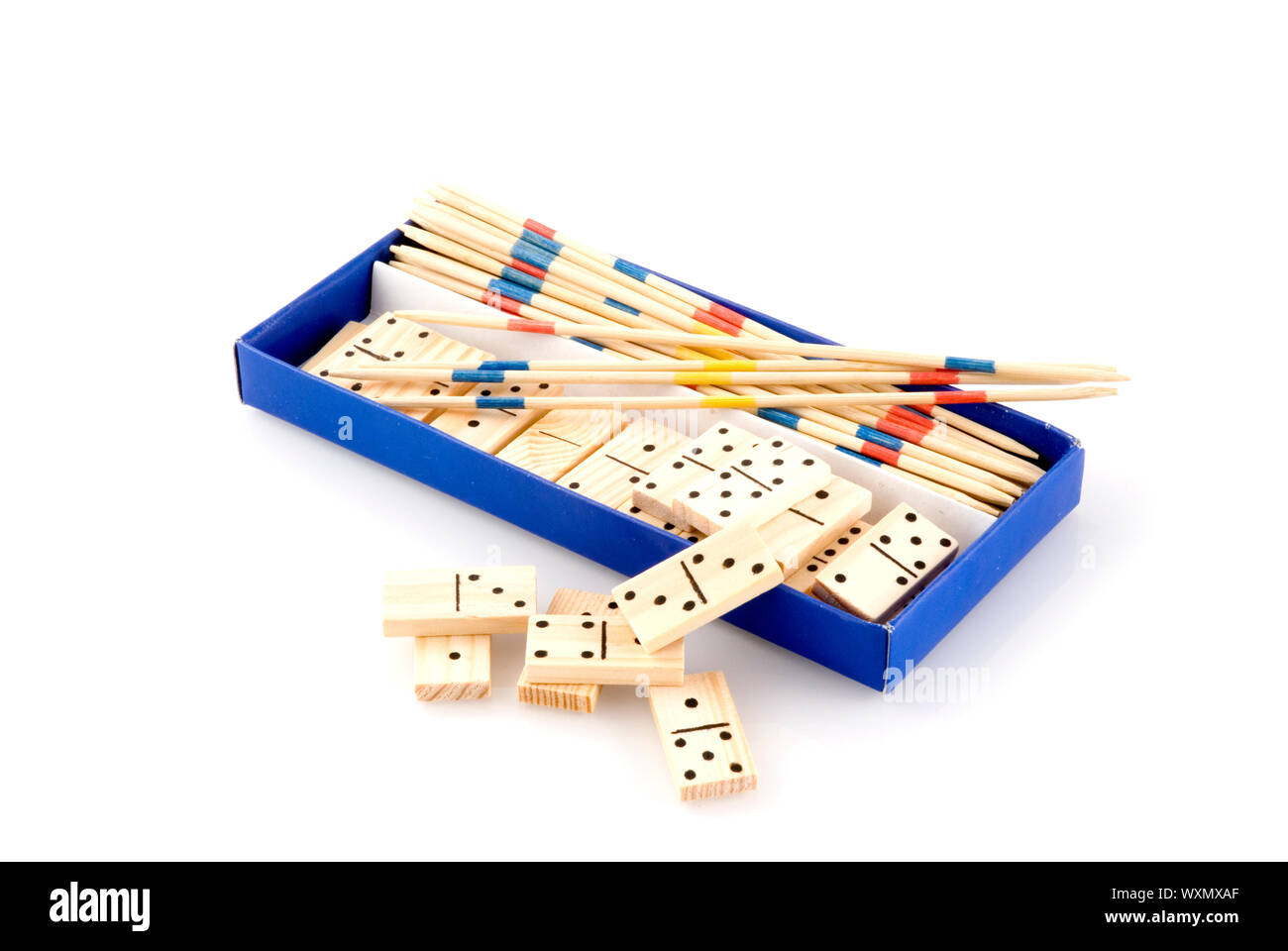 box with family-games to play Stock Photo - Alamy