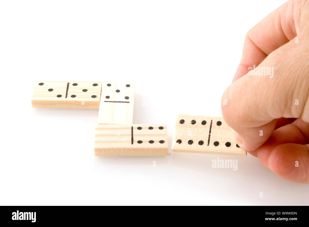 winning the game with luck and succes Stock Photo - Alamy