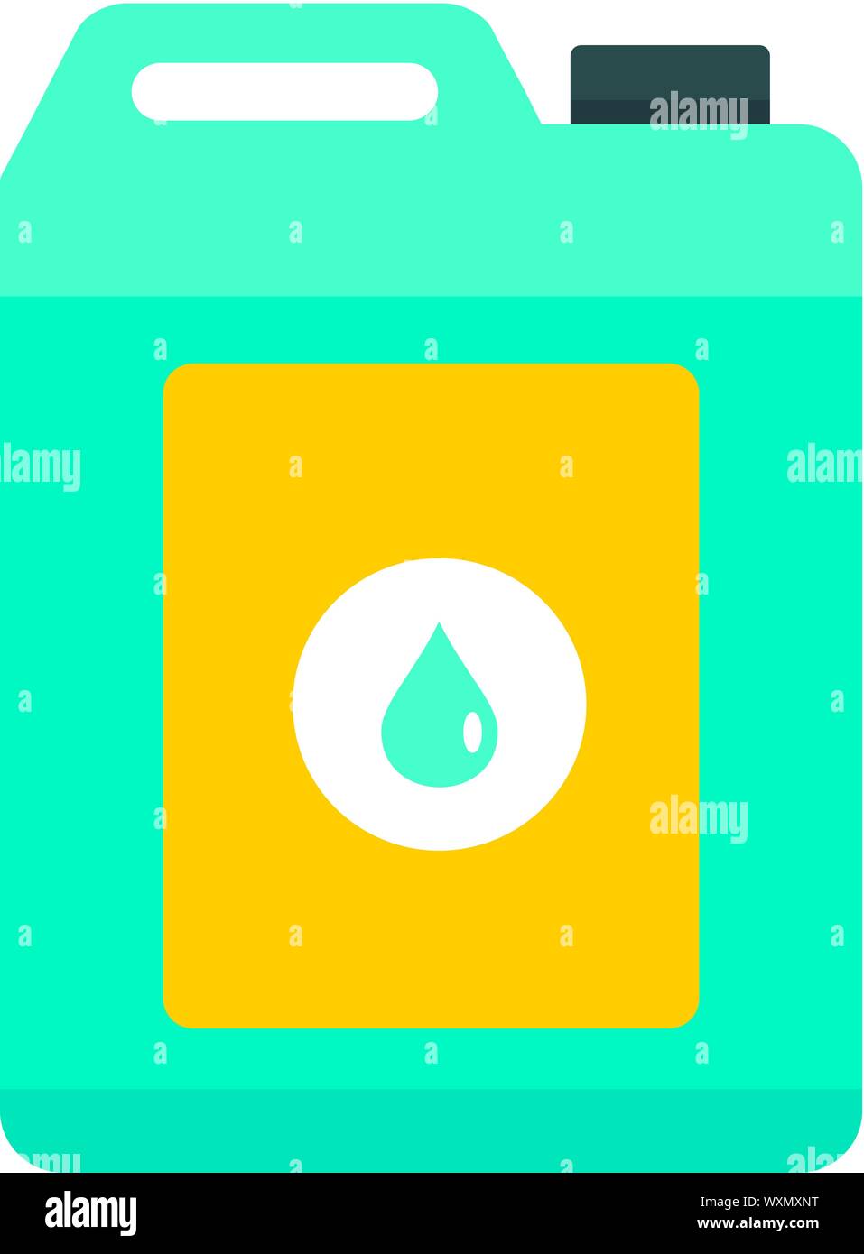 Cleanning car solution icon. Flat illustration of cleanning car ...