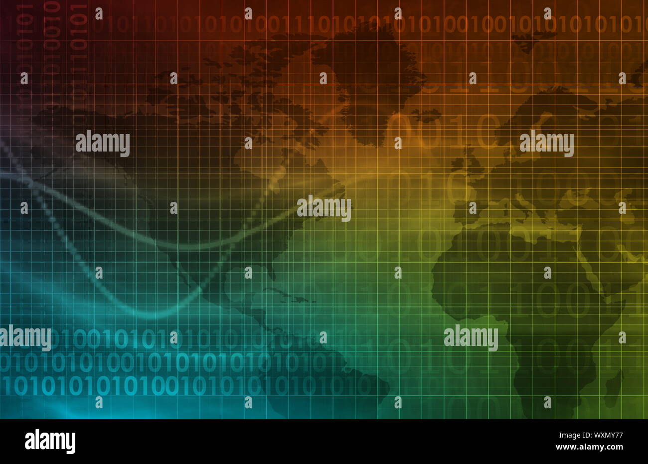 Internet World Wide Web Abstract Tech Background Stock Photo - Alamy