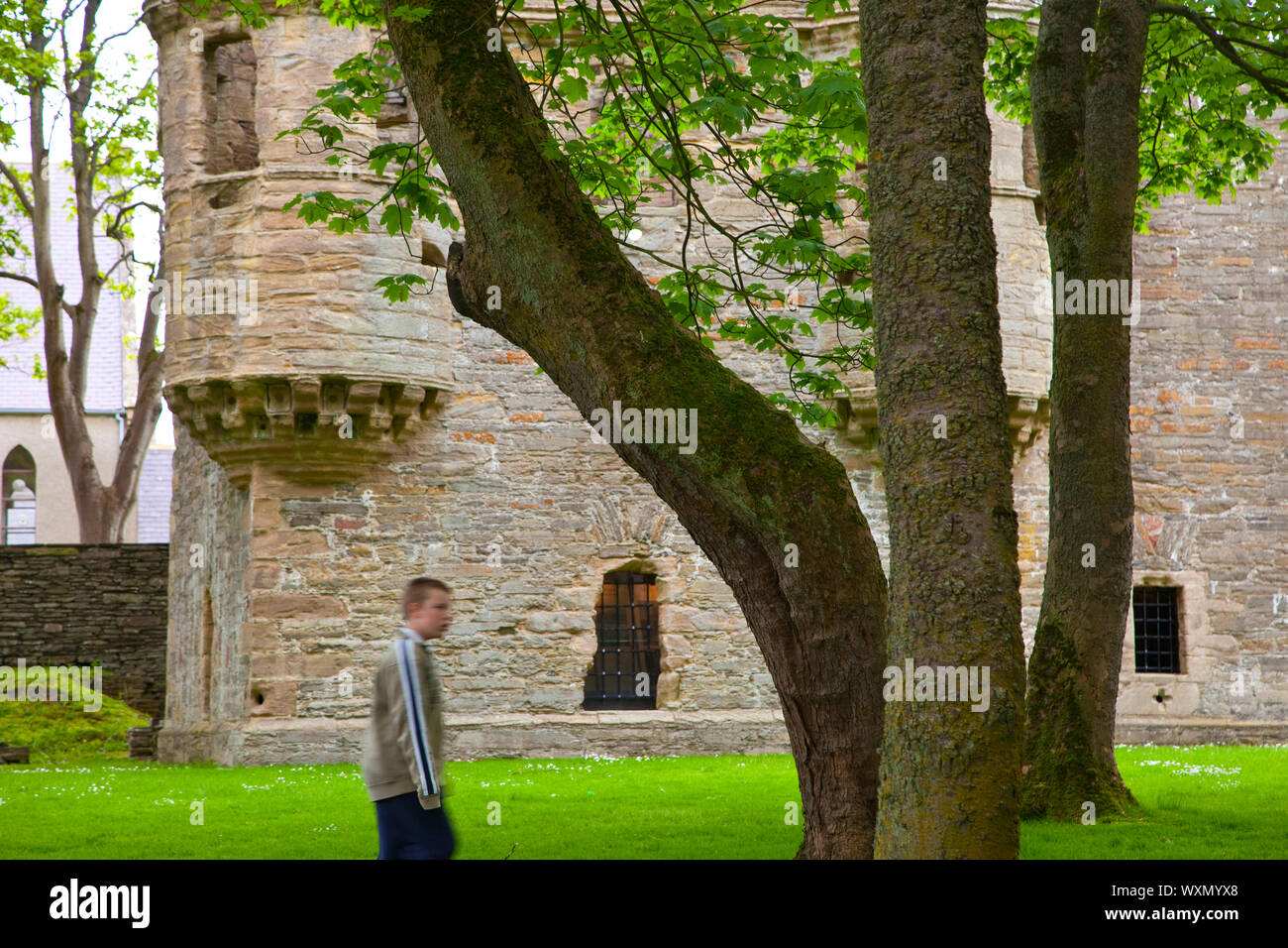 Castillo de Kirkwall, Mainland. Islas Orkney. Escocia.UK Stock Photo ...