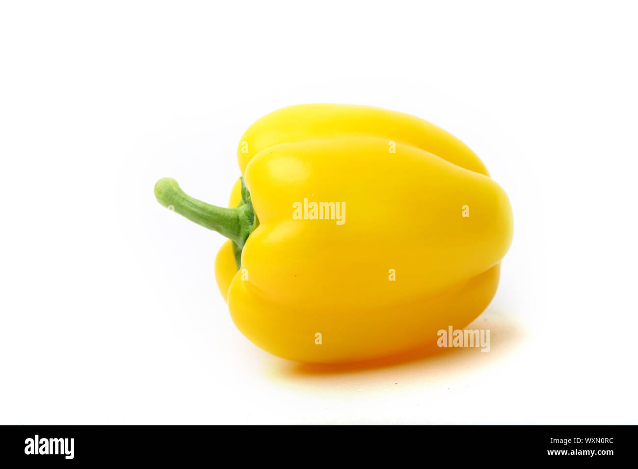 colored paprica isolated on white background Stock Photo - Alamy