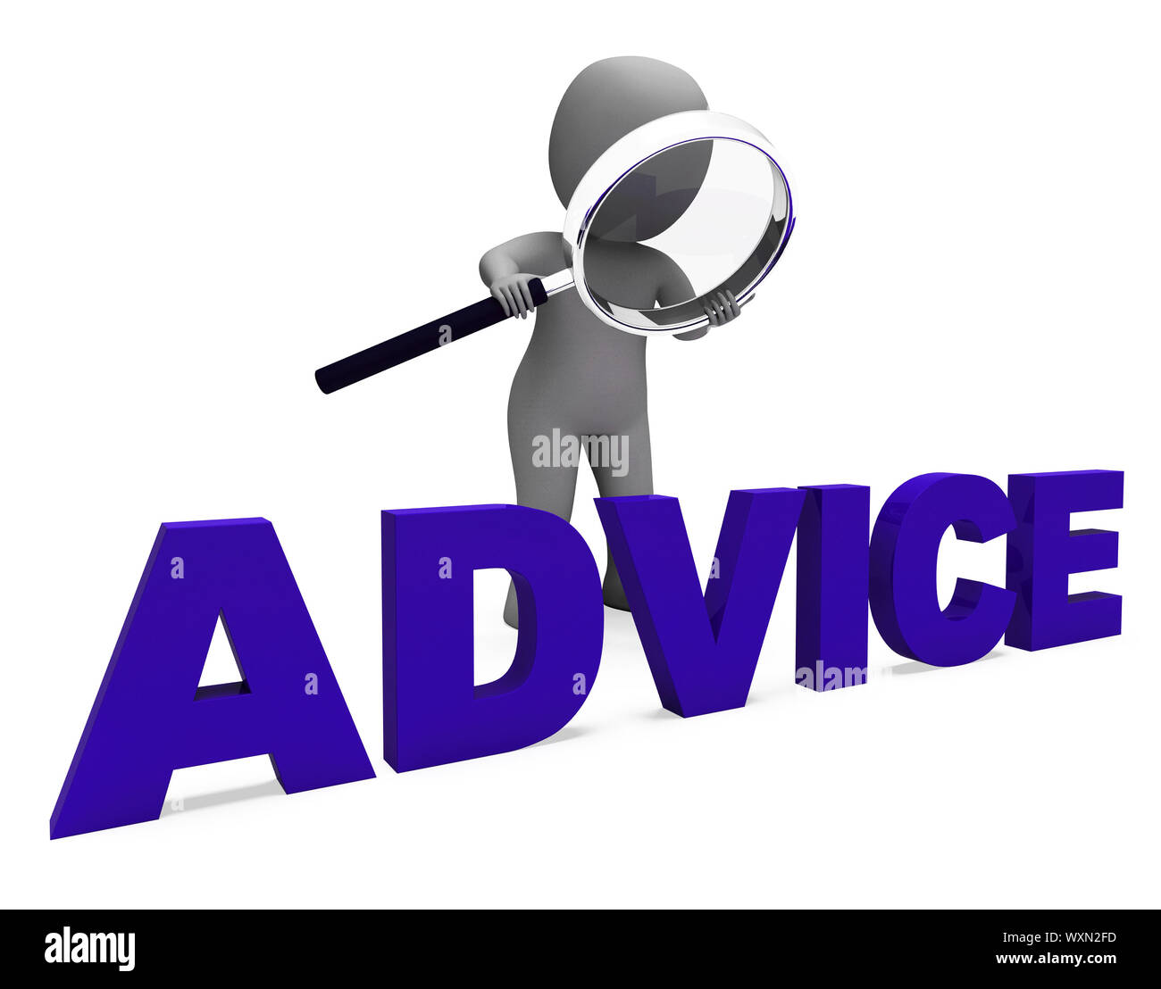 Advice Character Meaning Guidance Councel Recommend Or Suggest Stock ...