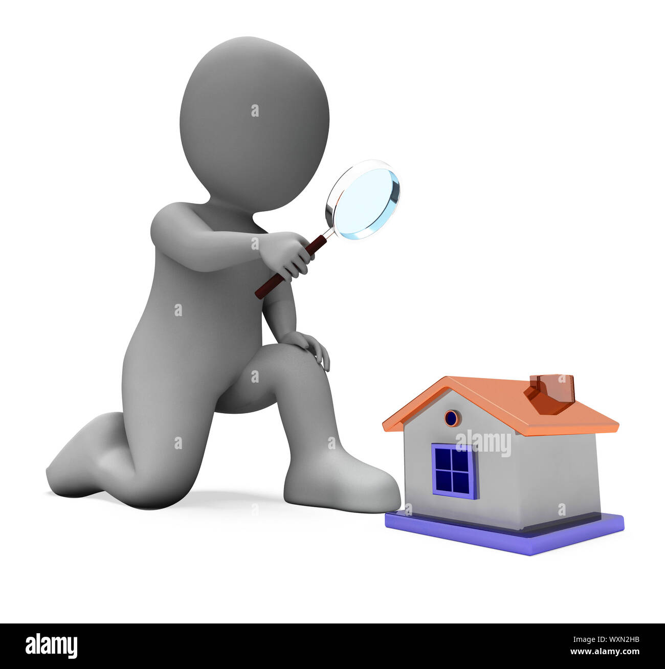 Real estate house inspection Cut Out Stock Images & Pictures - Alamy