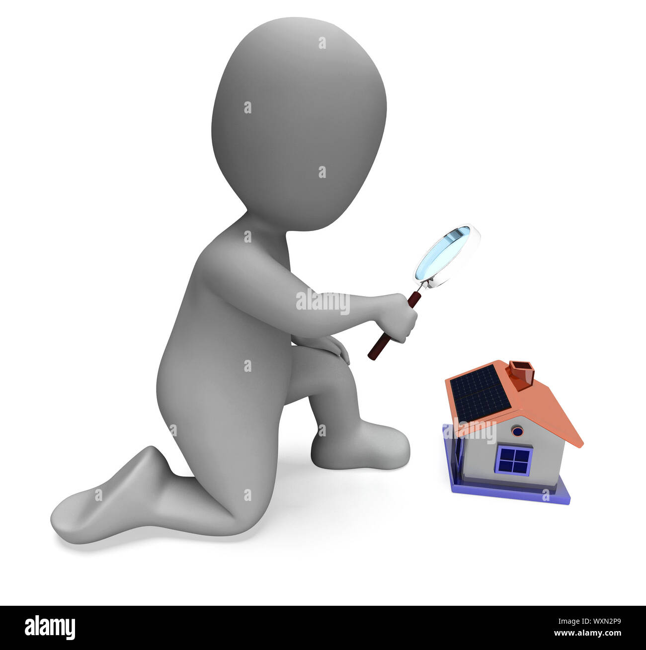 Real estate house inspection Cut Out Stock Images & Pictures - Alamy