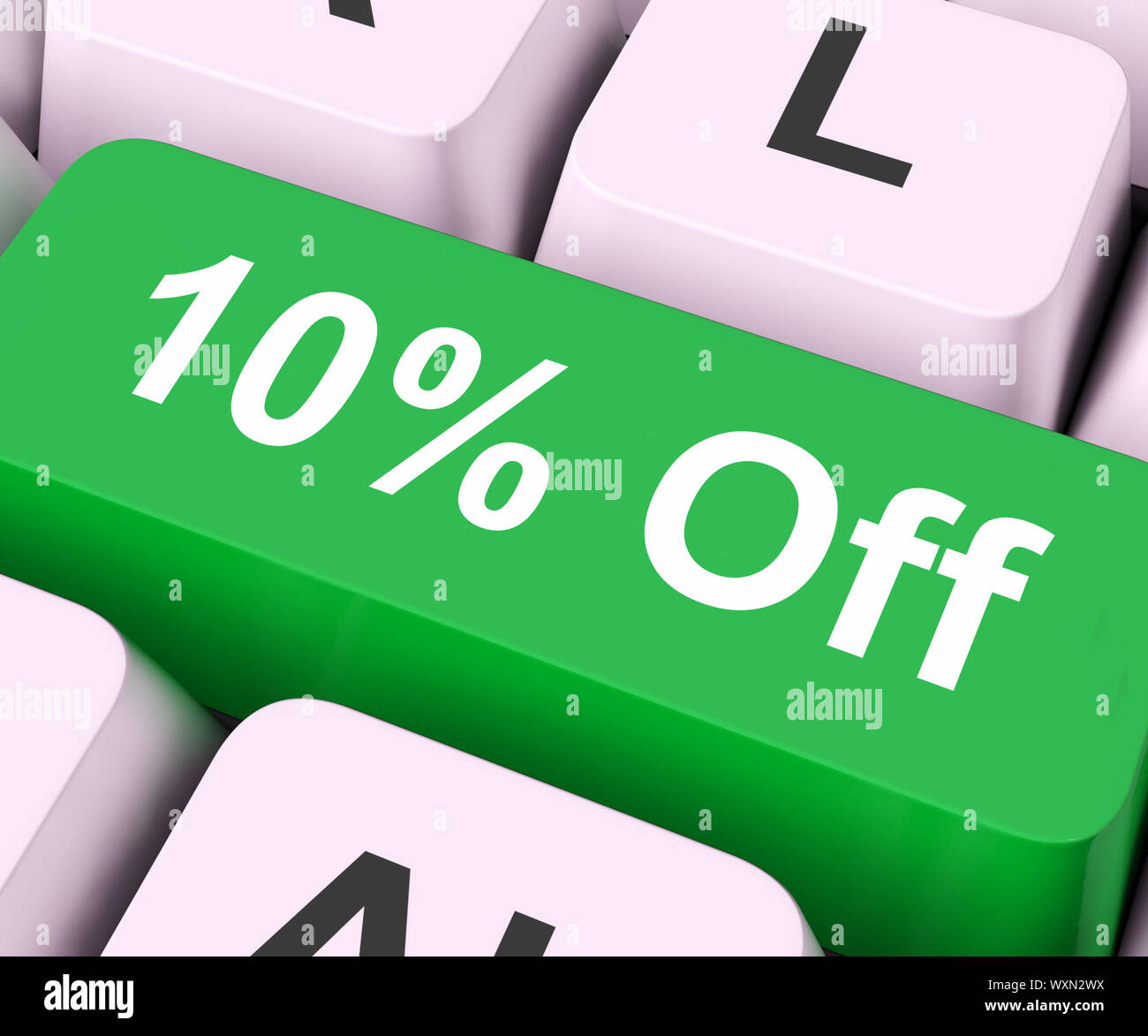 Percent key keyboard hi-res stock photography and images - Alamy