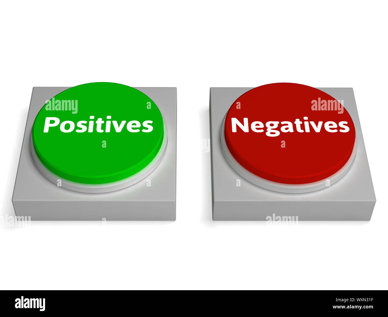 Positives and negatives hi-res stock photography and images - Alamy