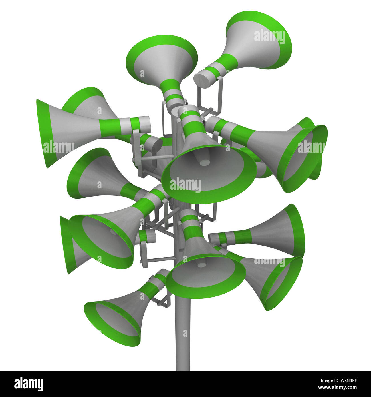 Loudhailers hi-res stock photography and images - Alamy